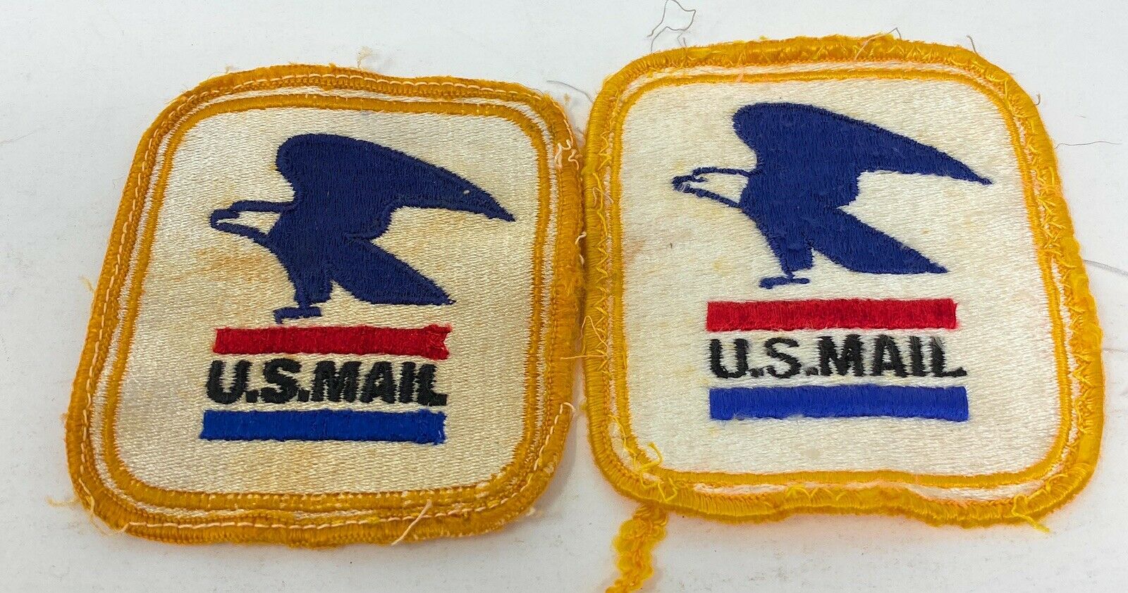 USPS Post Office Uniform Patch 1970s US Mail Letter Carrier Eagle ...