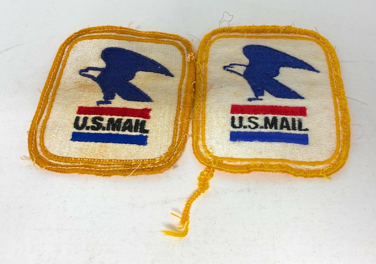 USPS Post Office Uniform Patch 1970s US Mail Letter Carrier Eagle ...