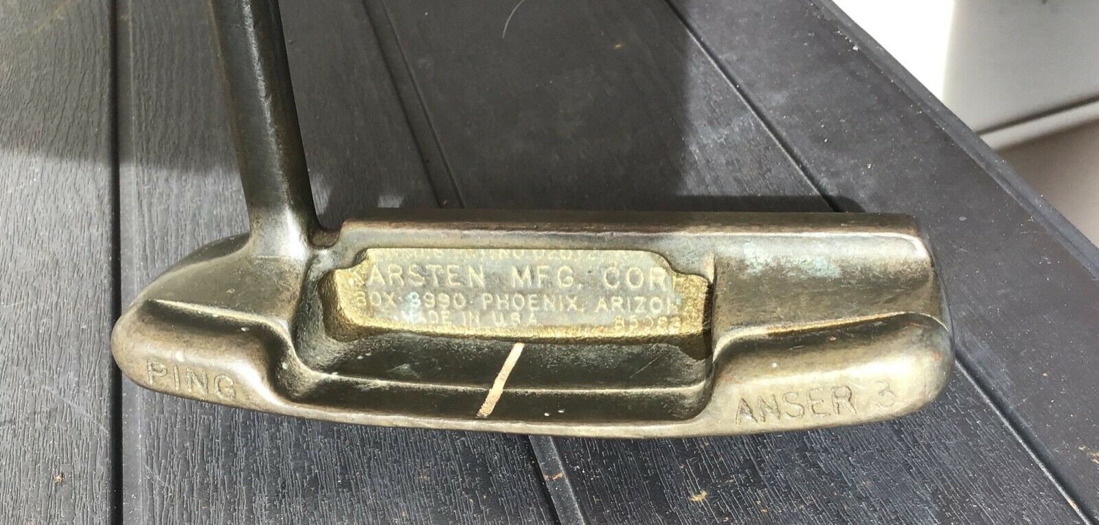 VINTAGE PING ANSER 35 3/4 LONG STEEL SHAFT PUTTER R/H | #17918184