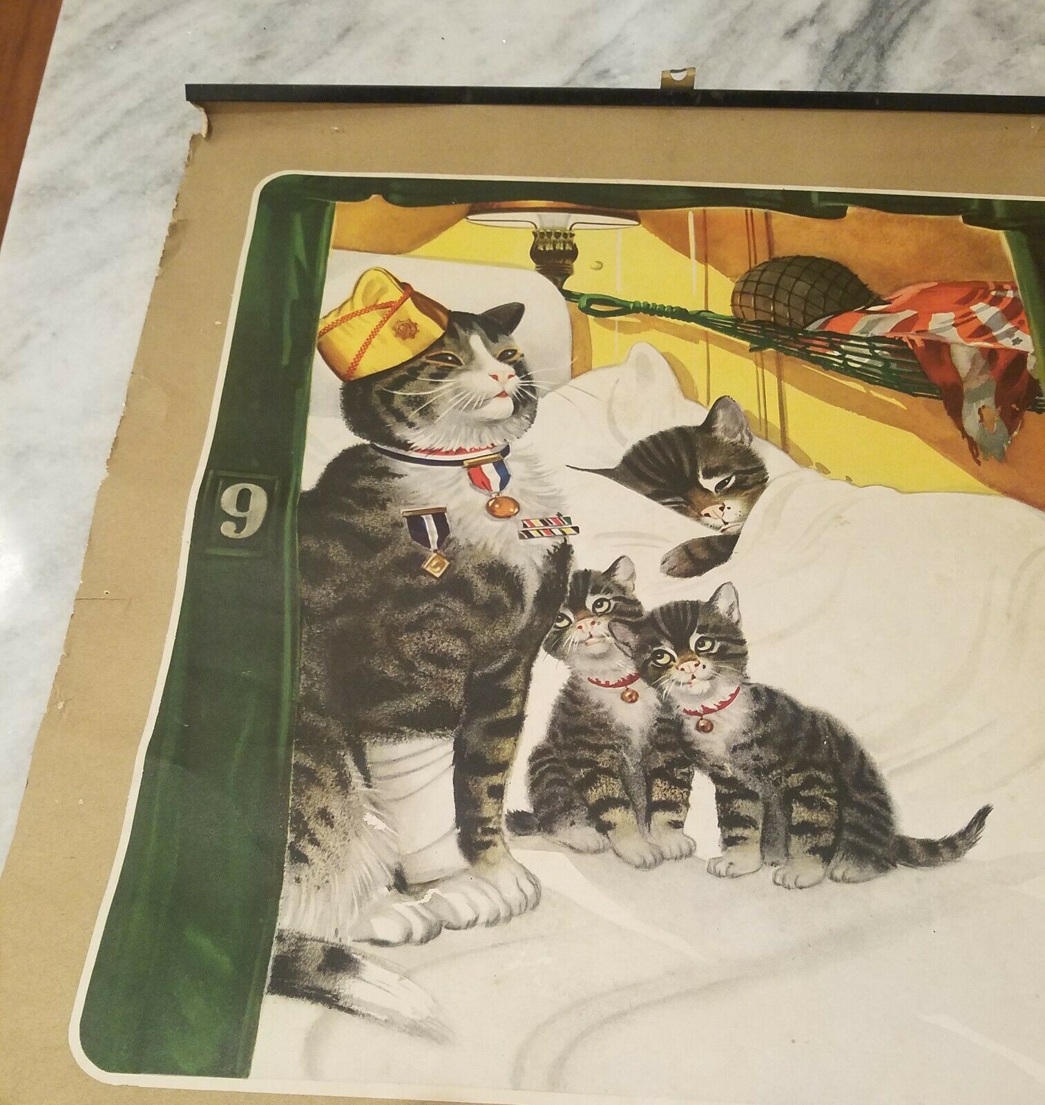 Chesapeake And Ohio Railway 1946 Calendar Chessie Railroad Cat And ...
