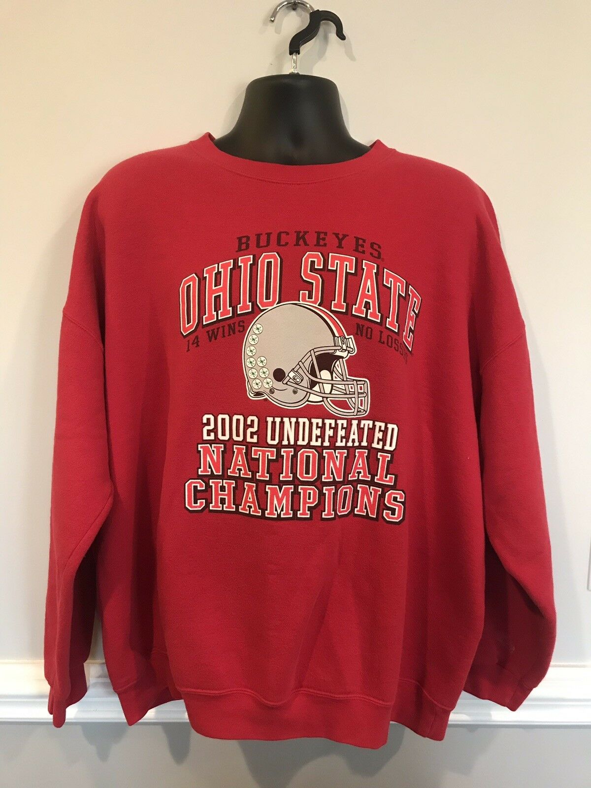 2002 OHIO STATE BUCKEYES Football PERFECT SEASON National Champs (XXL ...