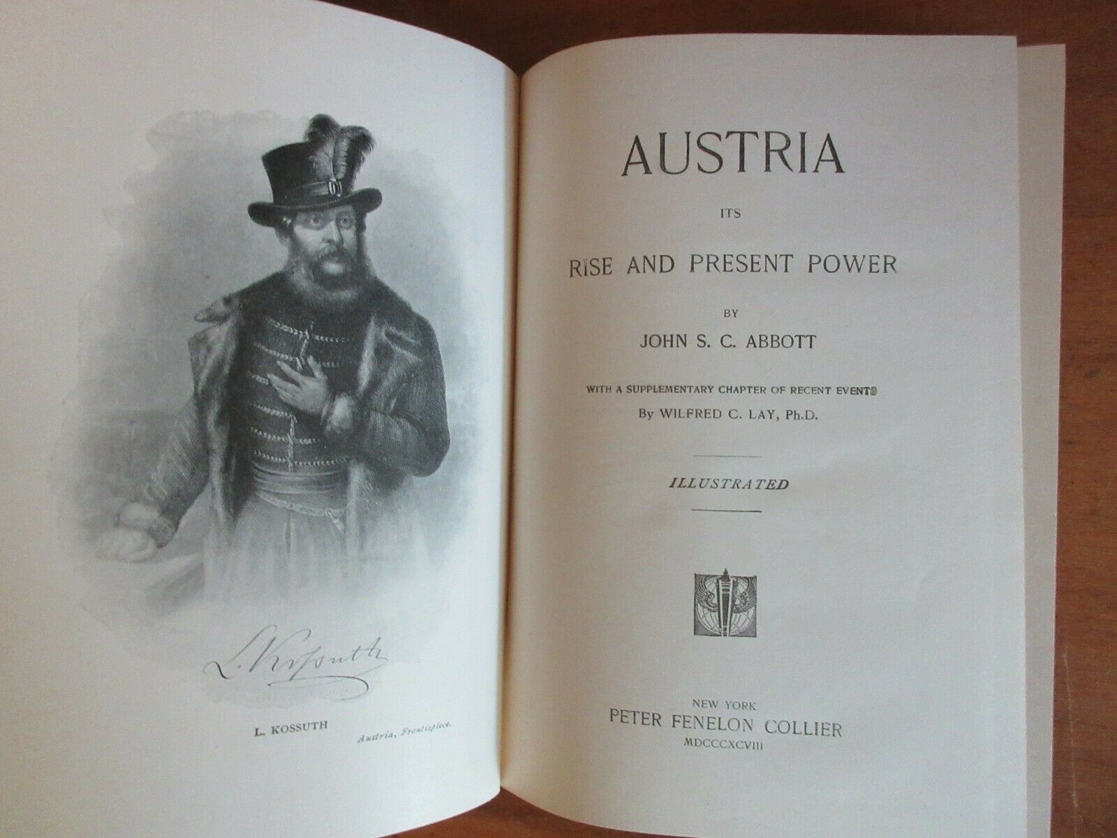 Old HISTORY OF AUSTRIA Book KING ALBERT EMPEROR MAXIMILIAN FERDINAND ...