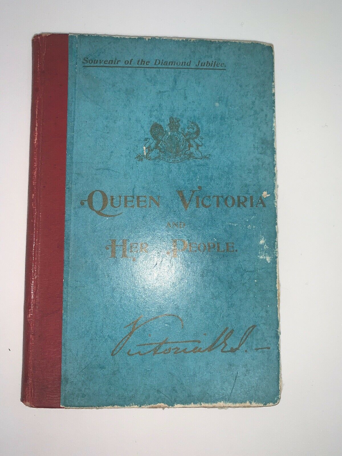 ‘Queen Victoria And Her People’ Souvenir Of The Diamond Jubilee Book ...