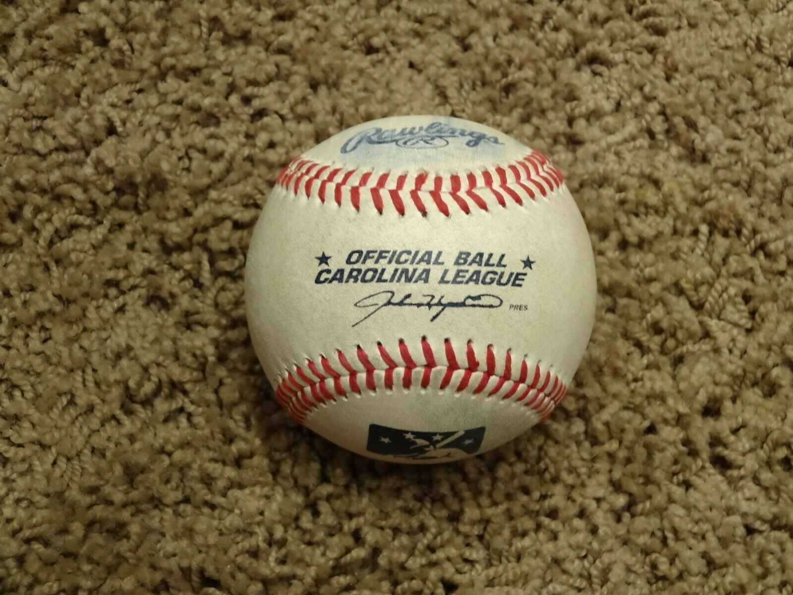 Rawlings Official MINOR LEAGUE Baseball CAROLINA LEAGUE GAME | #17868197