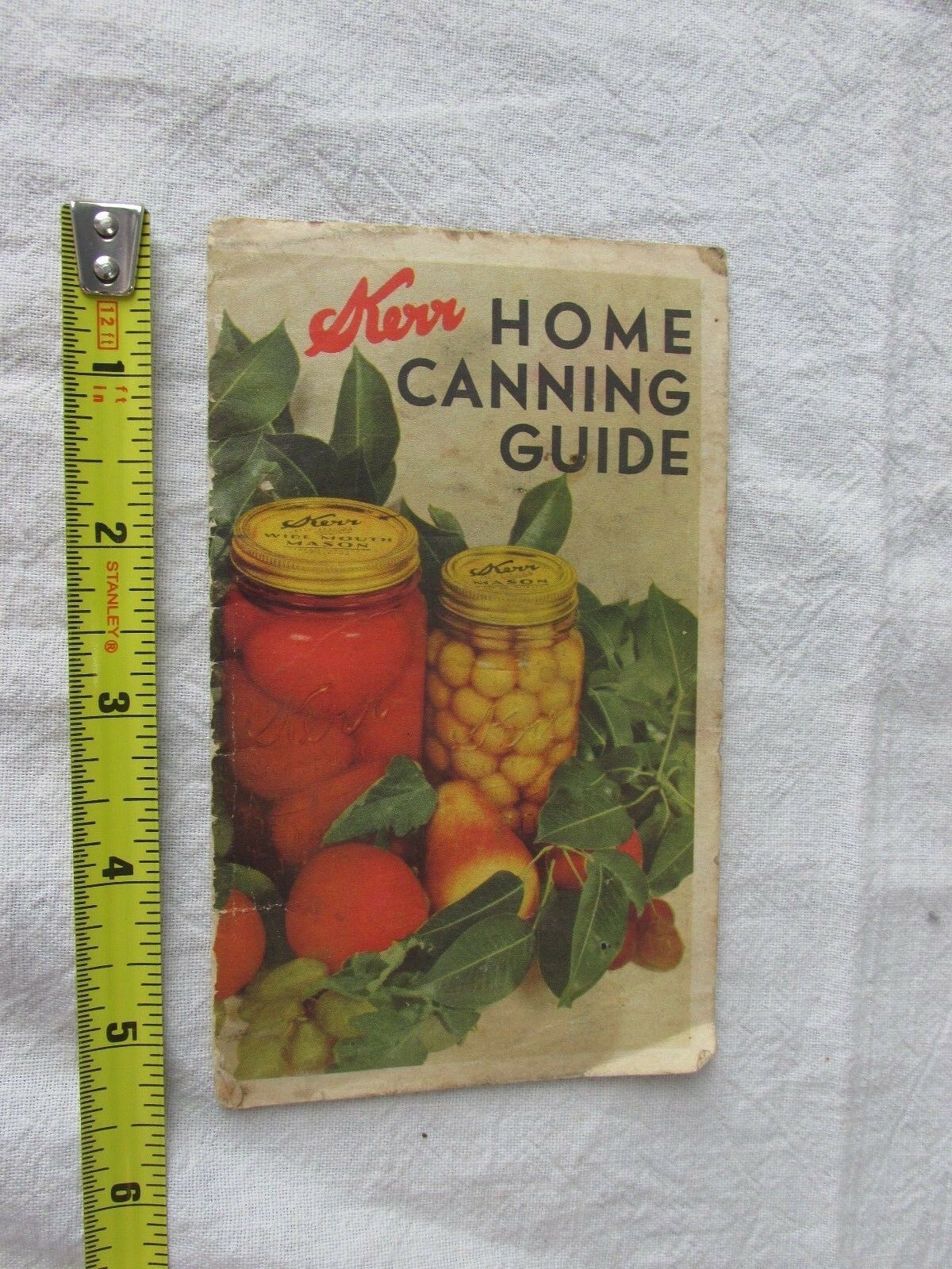 Kerr Home Canning Guide Booklet Vtg 1942 Mini Guide Recipes | #17831144