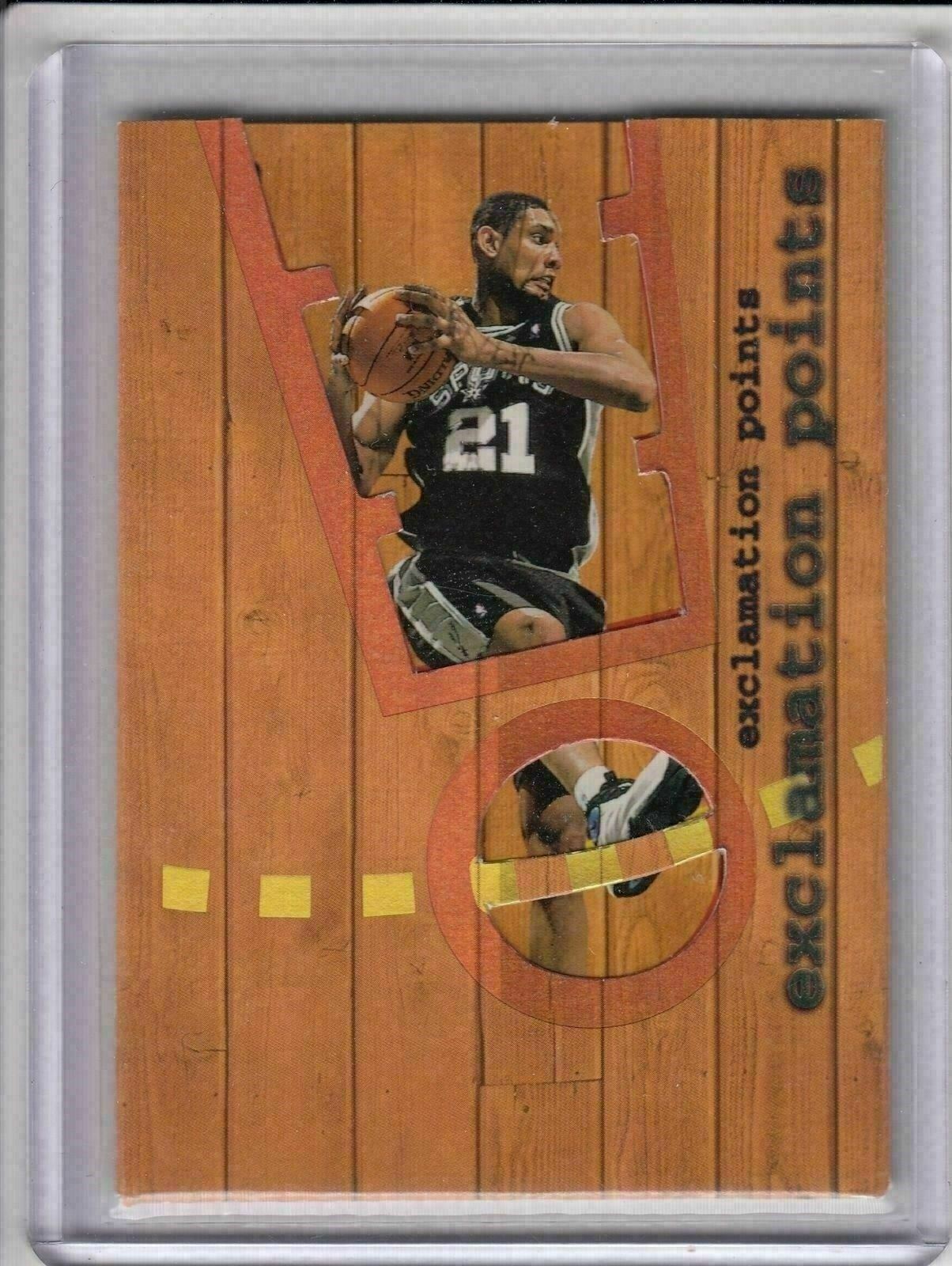 Tim Duncan 1998 - 99 Fleer Ultra Exclamation Points | #17882330