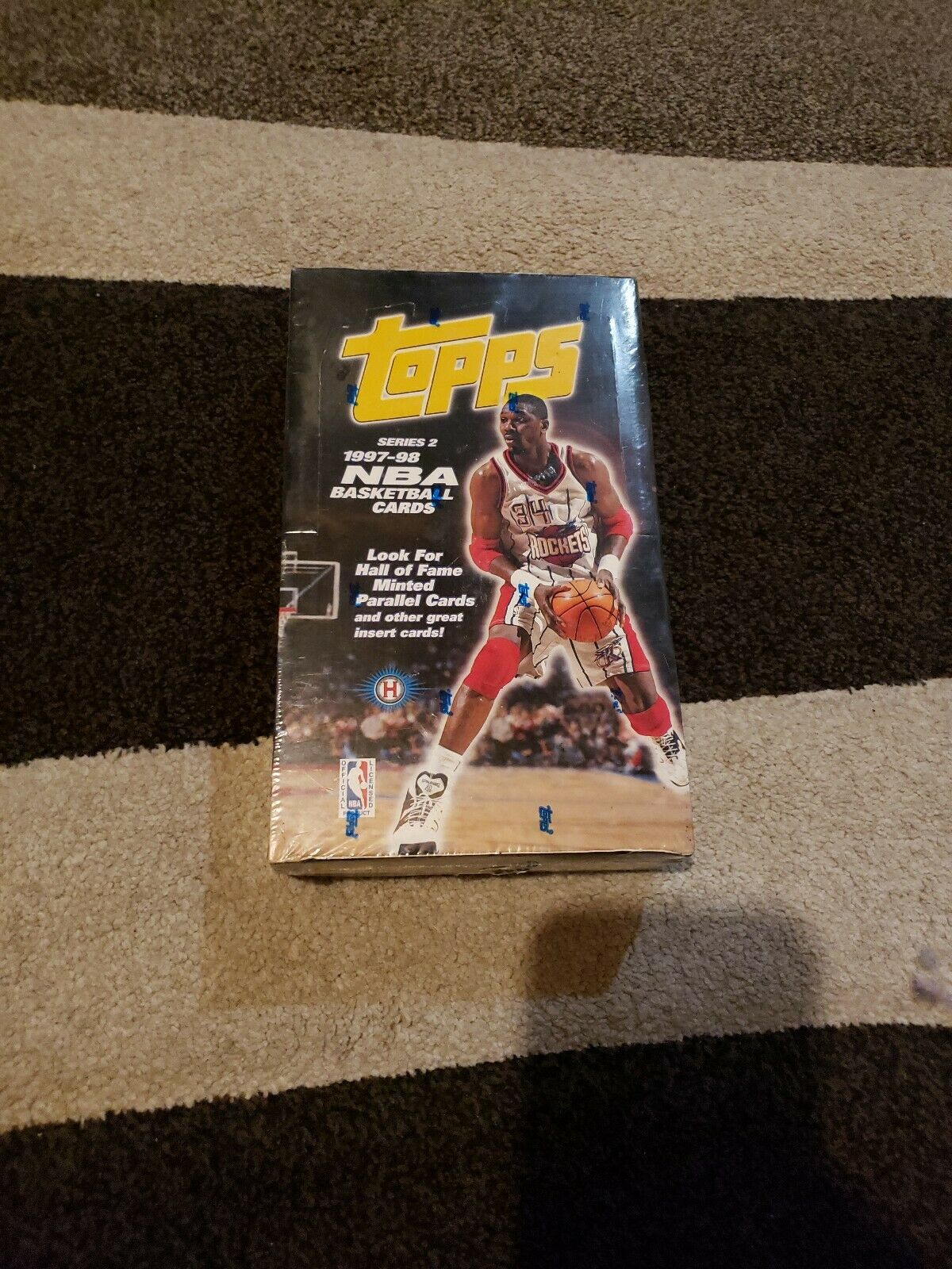 1997 - 98 TOPPS SERIES 2 HOBBY 36 PACKS BASKETBALL BOX TIM DUNCAN RC ...