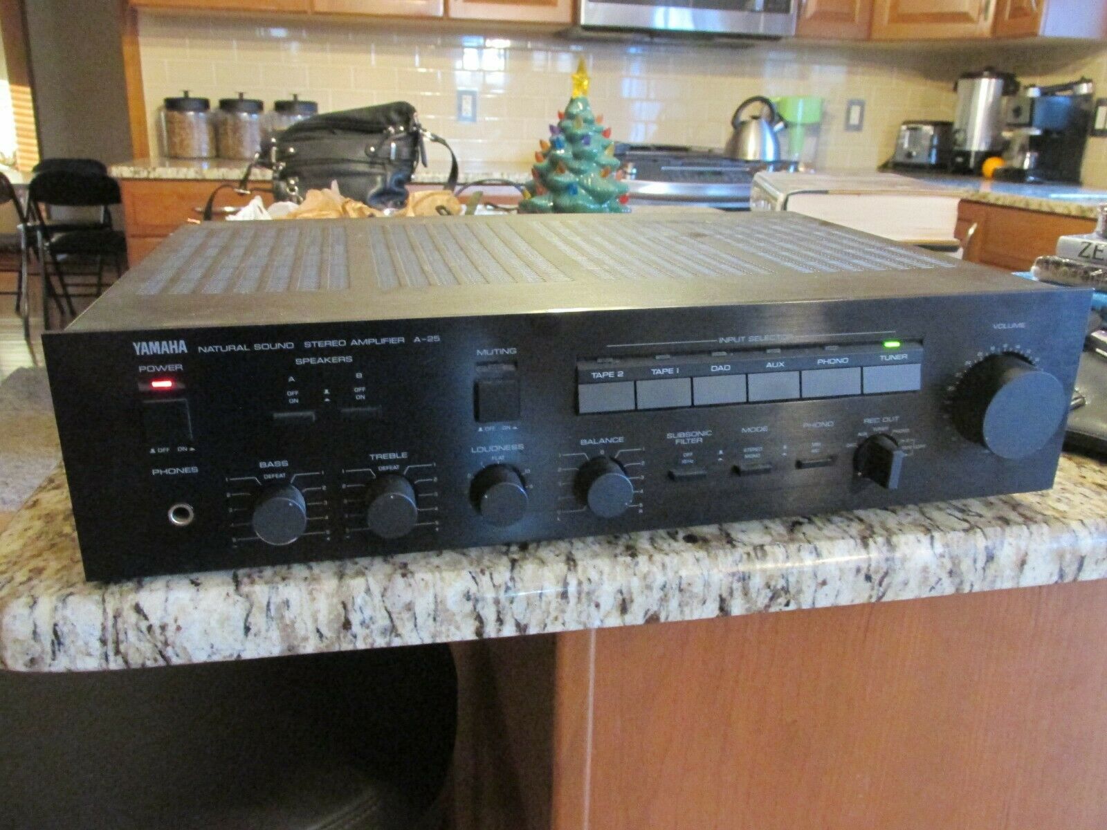 Yamaha Natural Sound Stereo Amplifier Model A - 25 Outstanding Sound ...