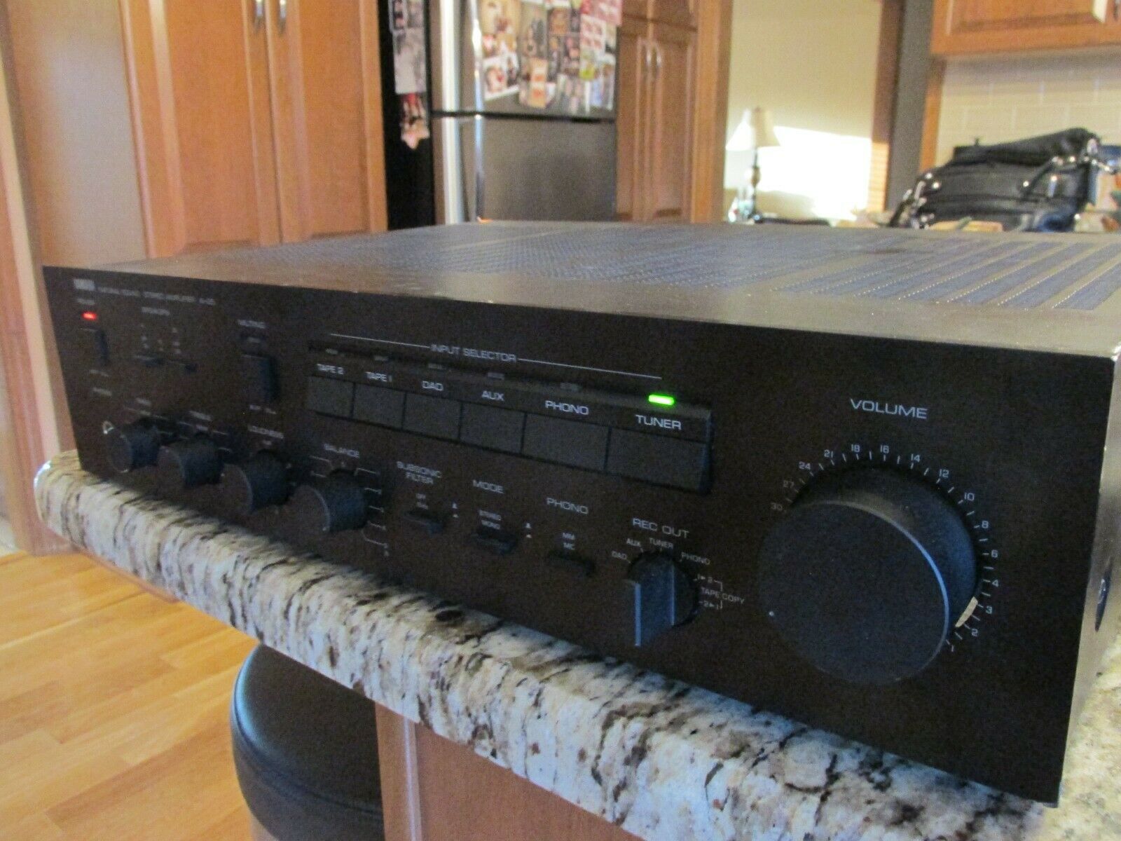 Yamaha Natural Sound Stereo Amplifier Model A - 25 Outstanding Sound ...