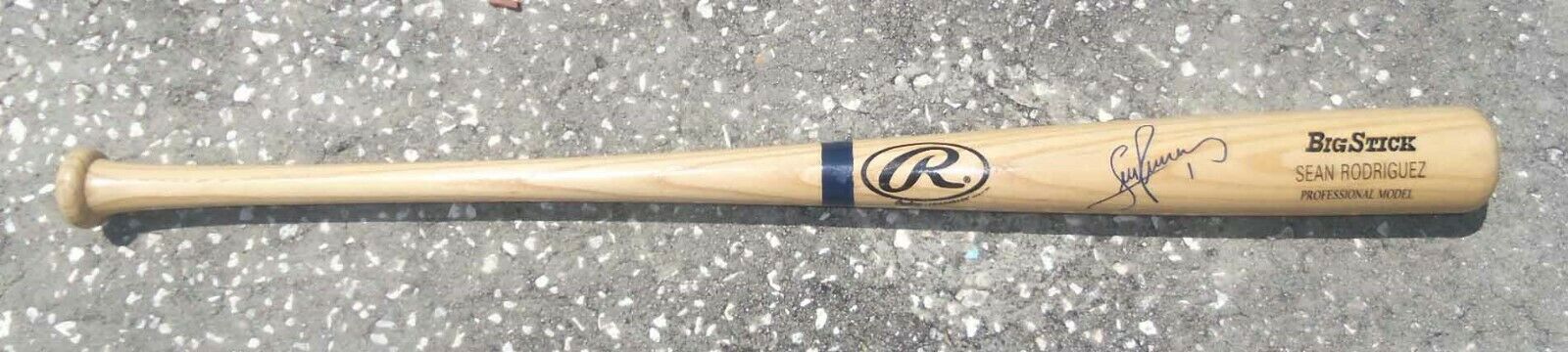Phillies SEAN RODRIGUEZ Signed RAWLINGS Baseball Bat W/COA | #17815068
