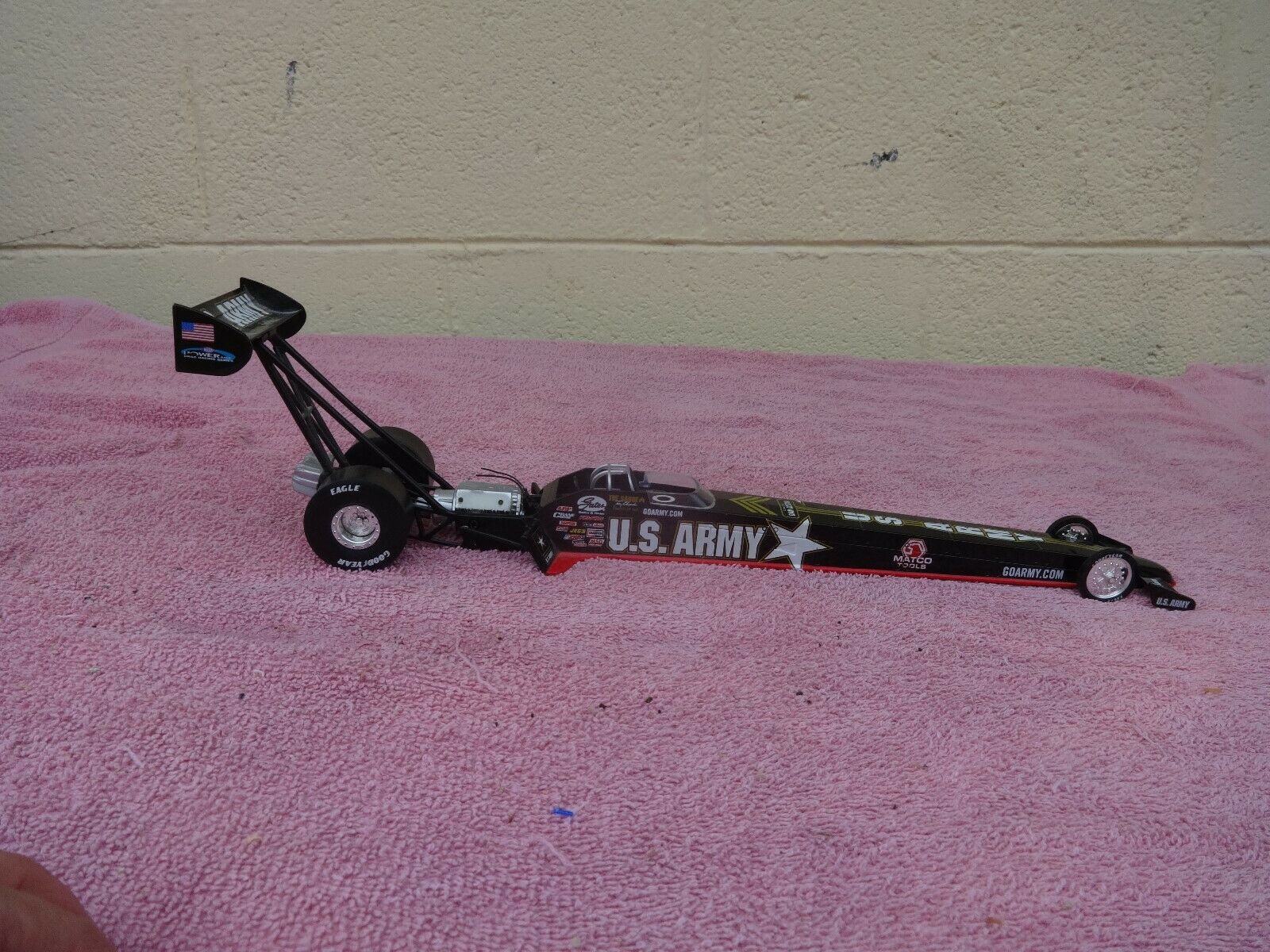 1:24 Top Fuel Dragster Tony Schumacher US ARMY The Sarge NHRA Drag ...