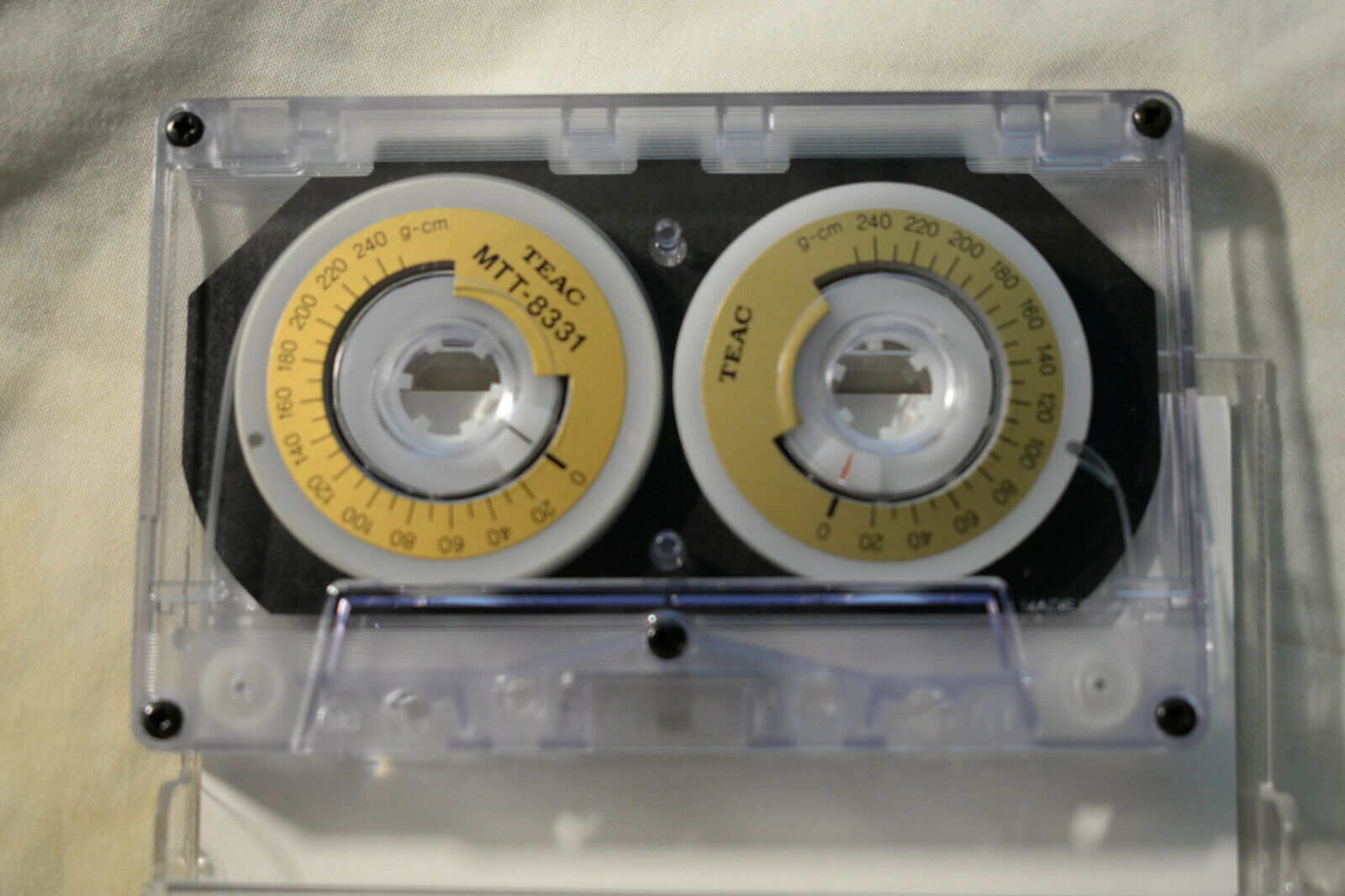 TEAC Cassette Torque Meter Test Tape MTT - 8331, | #17814591