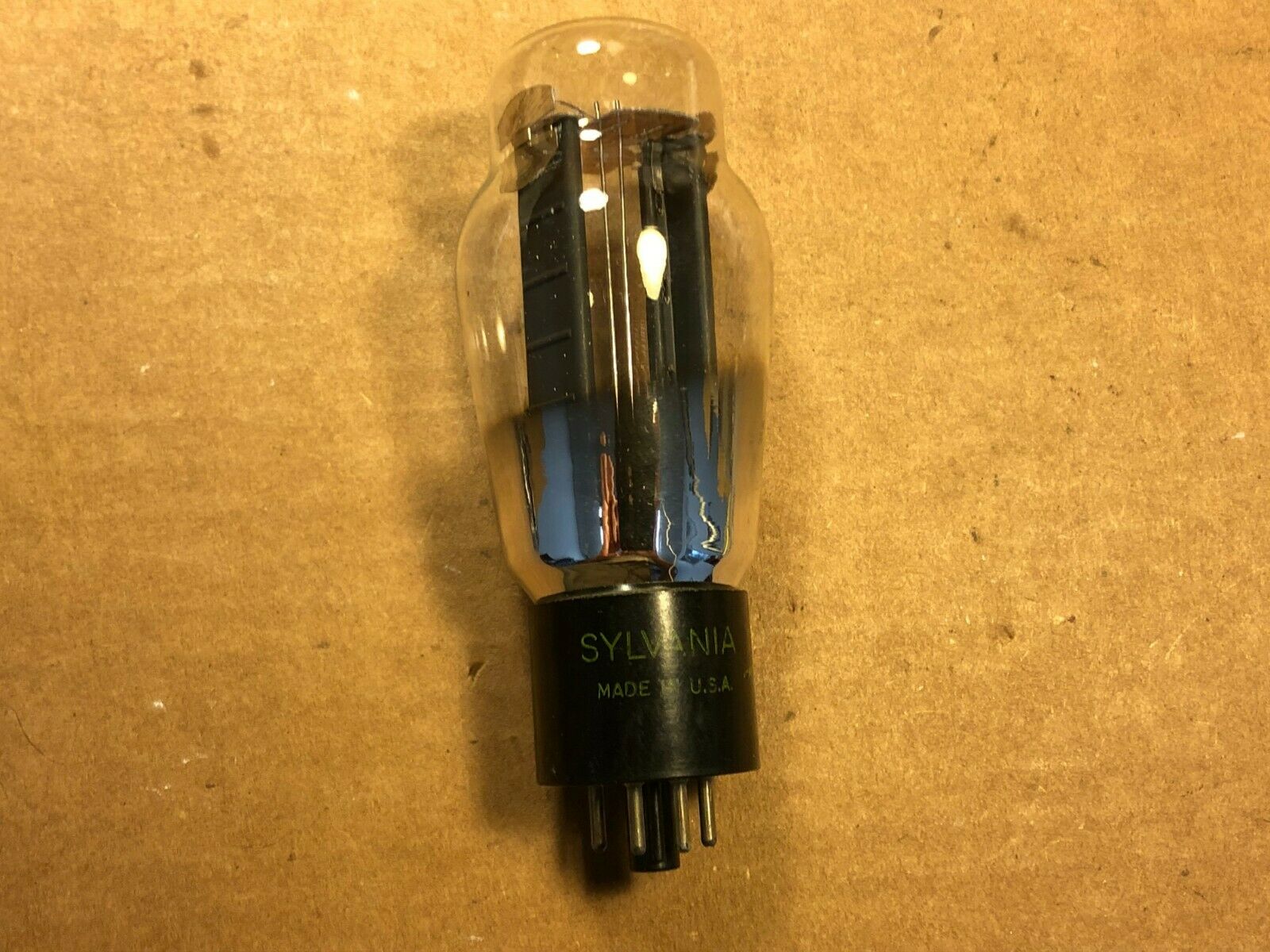1944 Ken - Rad 5U4G Tube Tests Great Hanging Filament Black Plate Coke ...