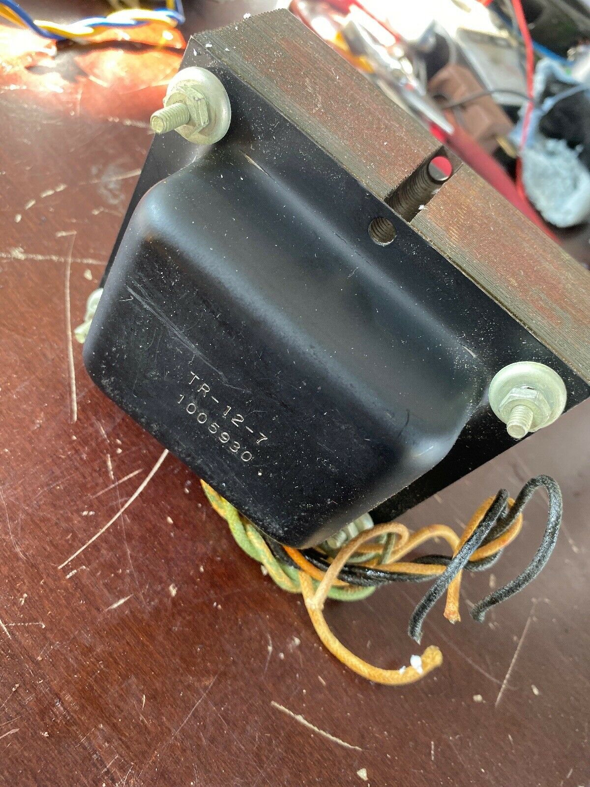 SCOTT 222 TUBE AMPLIFIER POWER TRANSFORMER TRA - 12 - 7 FUNCTIONAL ...