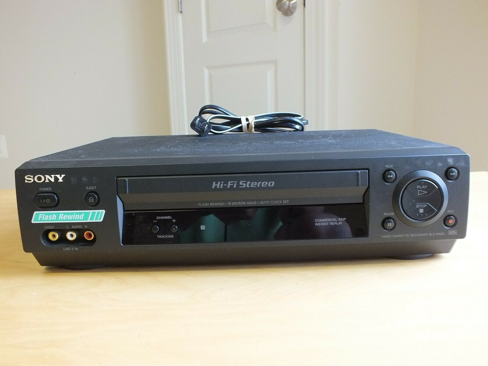 Sony VCR SLV - N500 HiFi 4Head Stereo VHS Player/Recorder With Remote ...