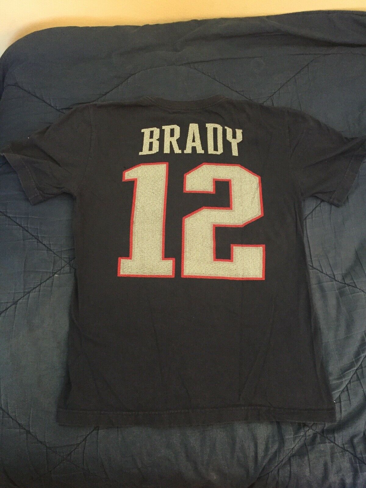 Tom Brady England Patriots NFL Team Apparel T - Shirt Size Mens Small ...