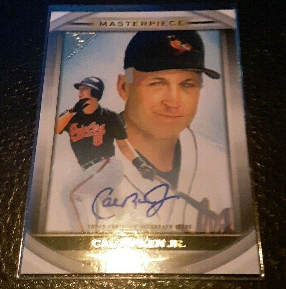 2019 Topps Gallery Cal Ripken Jr. Autograph Masterpiece Insert 04/10 ...