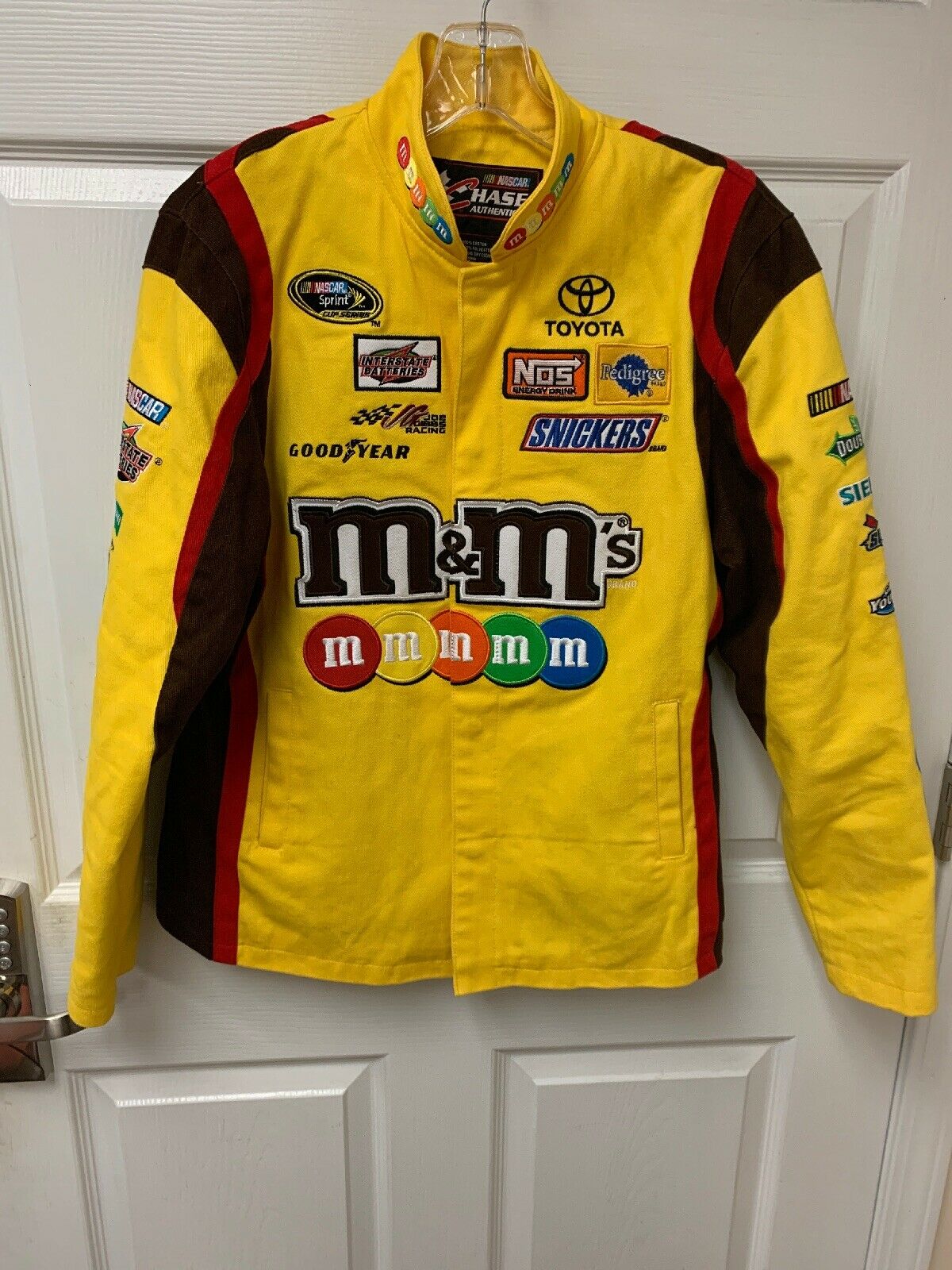 Nascar Chase Authentics M&M ' S Kyle Busch Embroidered Patches Racing ...