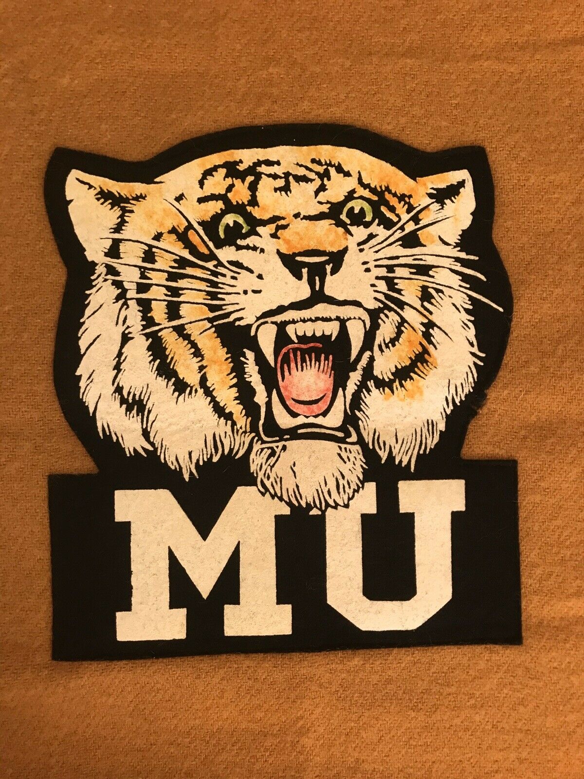Vintage MU Pendleton Wool Stadium Blanket UNIVERSITY OF MISSOURI TIGERS ...