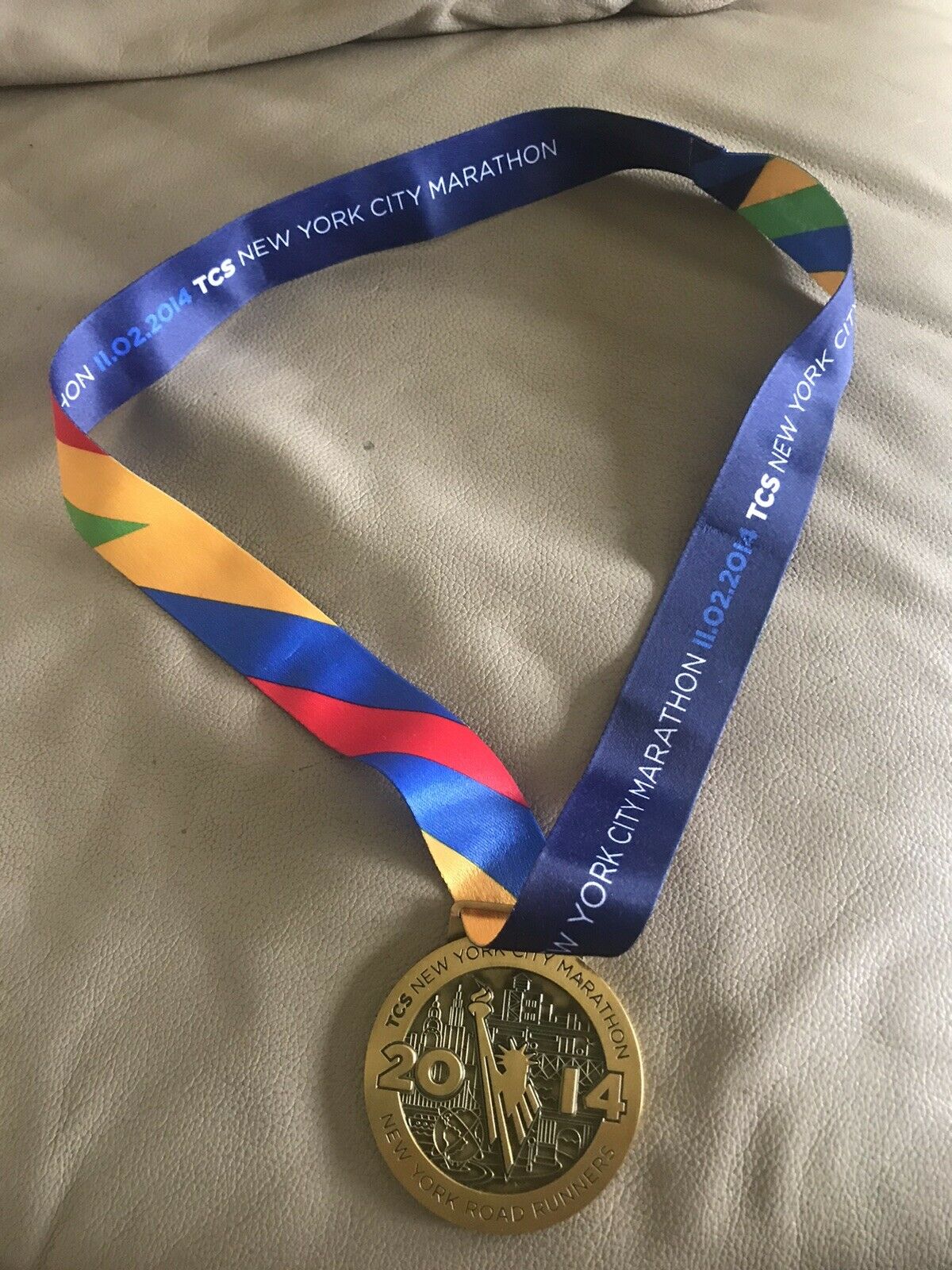 2014 York City Marathon Finisher Medal | #17592161