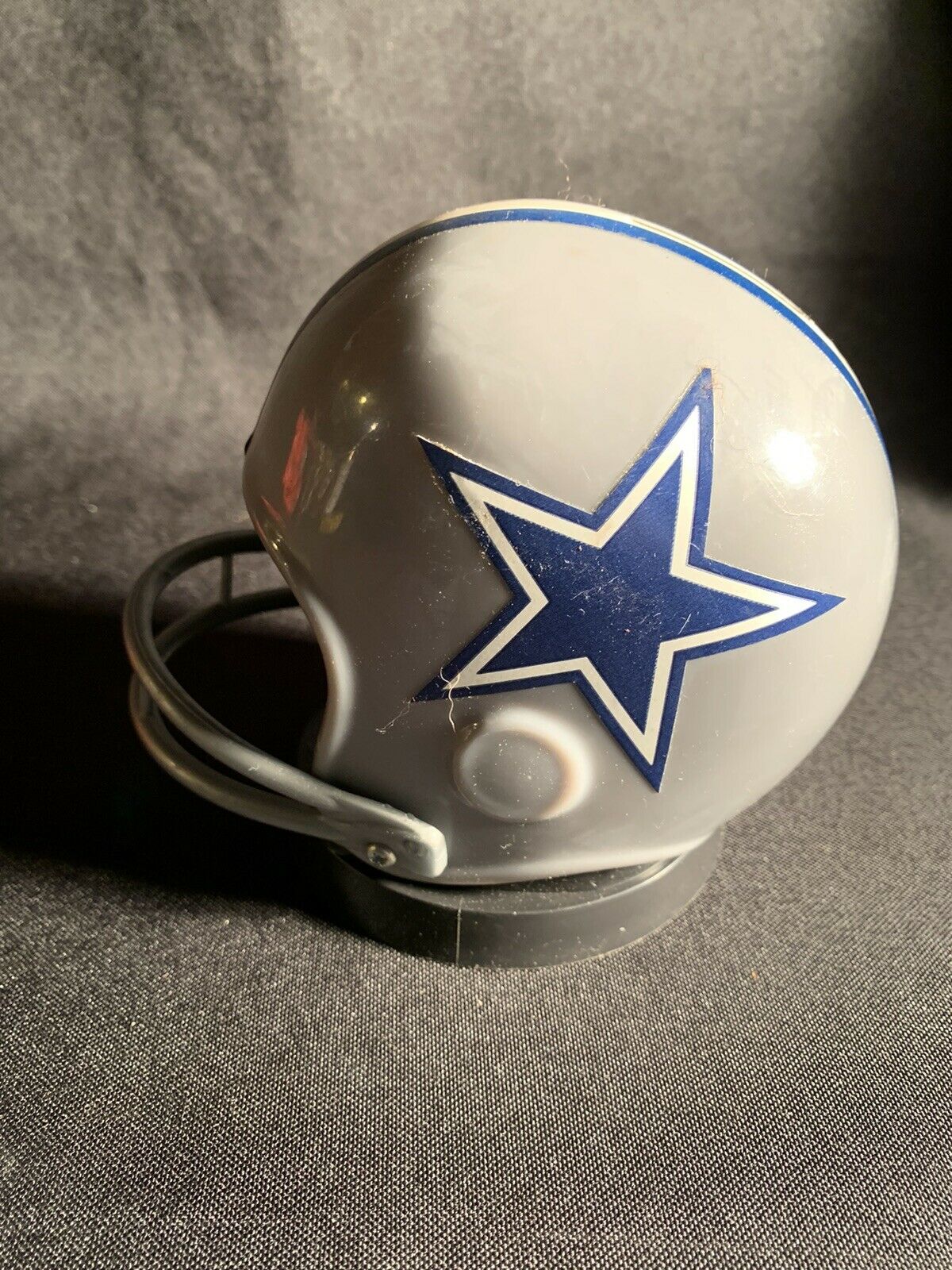 1976 DALLAS COWBOYS Mini Football NFL HELMET COIN BANK Pro Sports ...