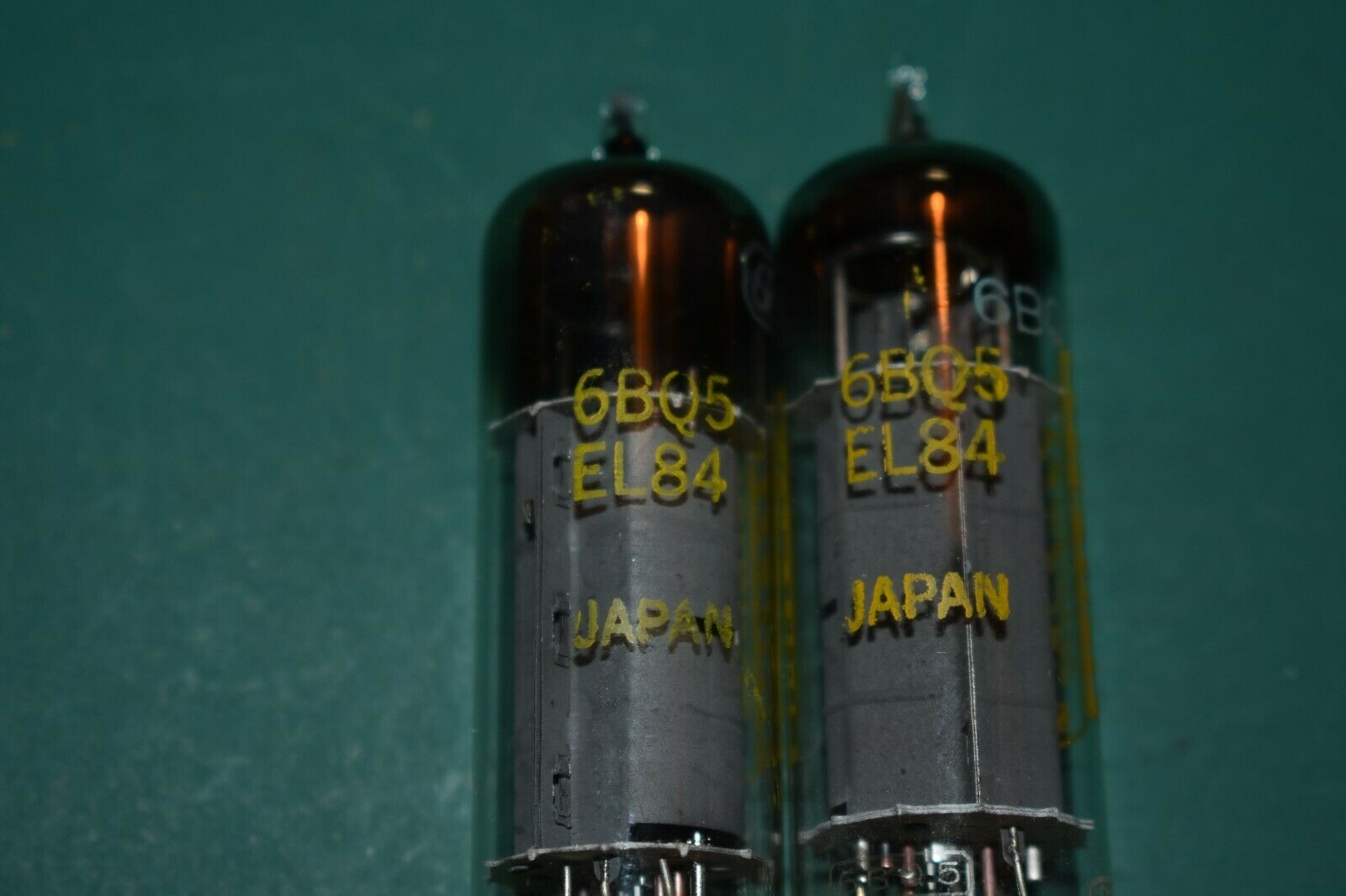 6BQ5 EL84 Realistic NOS NIB Audio Receiver Guitar Vacuum Tubes Pair ...