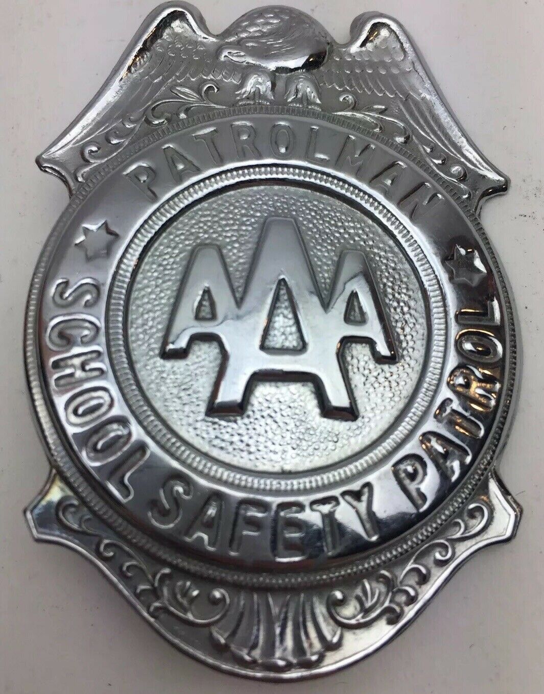 AAA SCHOOL SAFETY PATROL BADGE PIN | #17485408