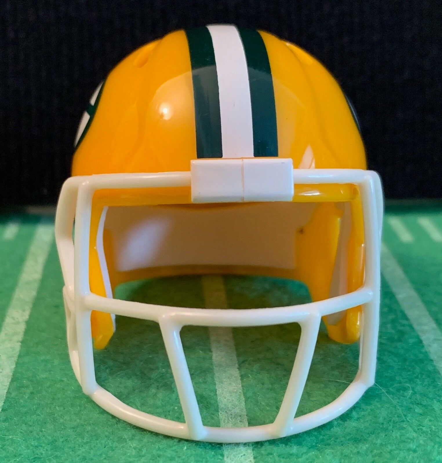 Green Bay Packers Riddell Speed Custom WHITE FACEMASK NFL Pocket Pro ...