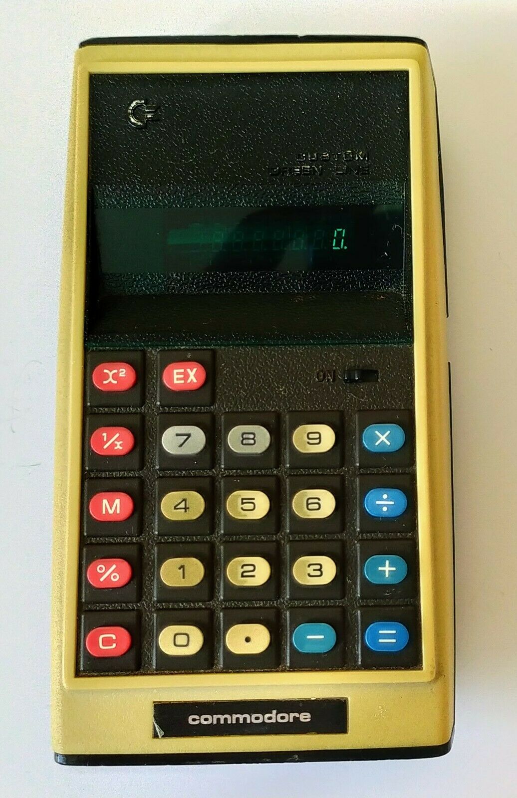 Calculator Commodore Custom Green Line GL - 979D Japan | #17467772