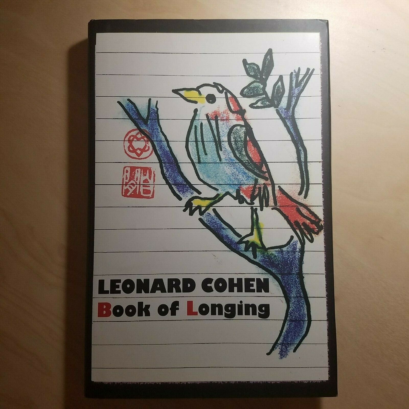 SIGNED The Book Of Longing Autograph By Leonard Cohen Hard Cover W ...