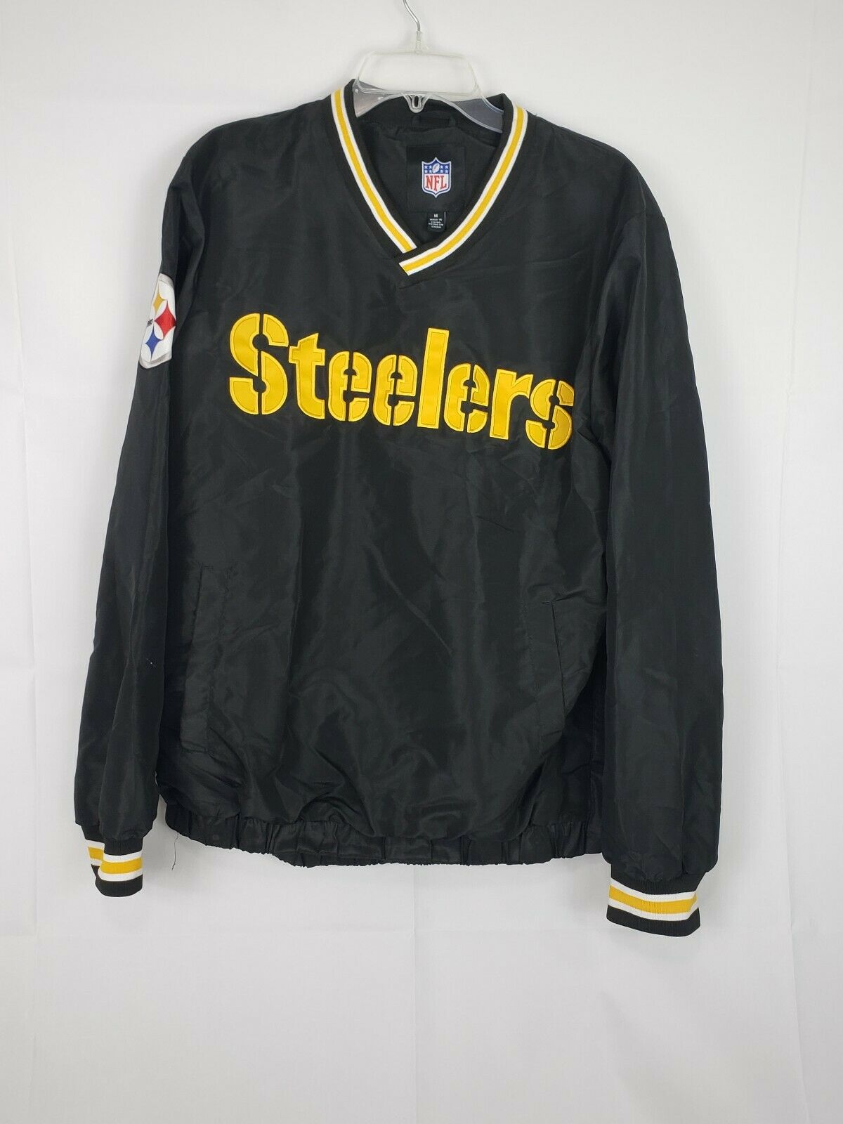 Pittsburgh Steelers Starter Pro Line NFL Vintage Black Pullover Jacket ...