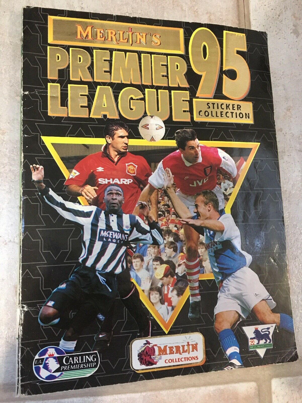 Merlin 1995 Premier League Football Sticker Album Complete | #17405132