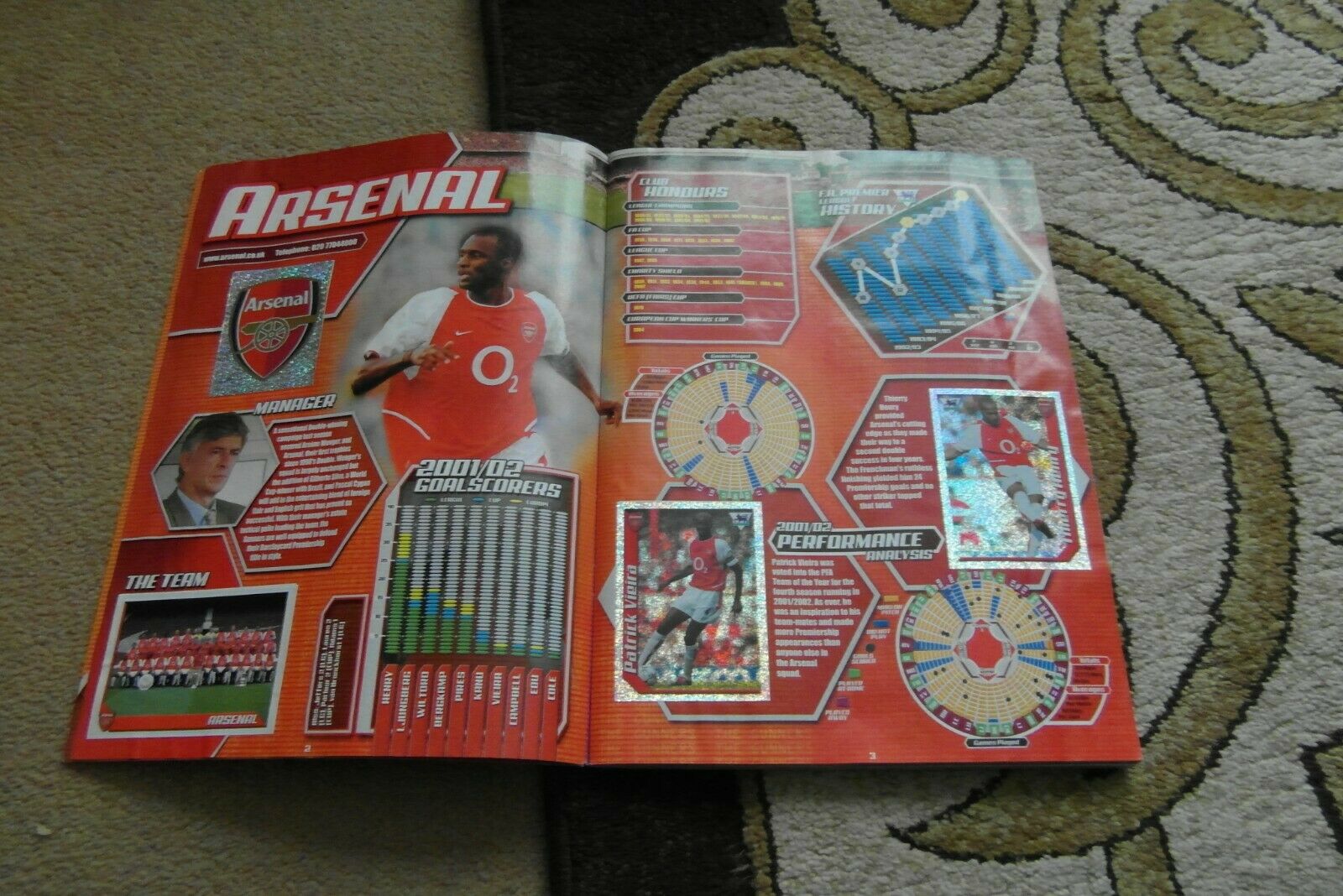 Merlin The Official F. A Premier League 2003 10th Edition Sticker Album ...