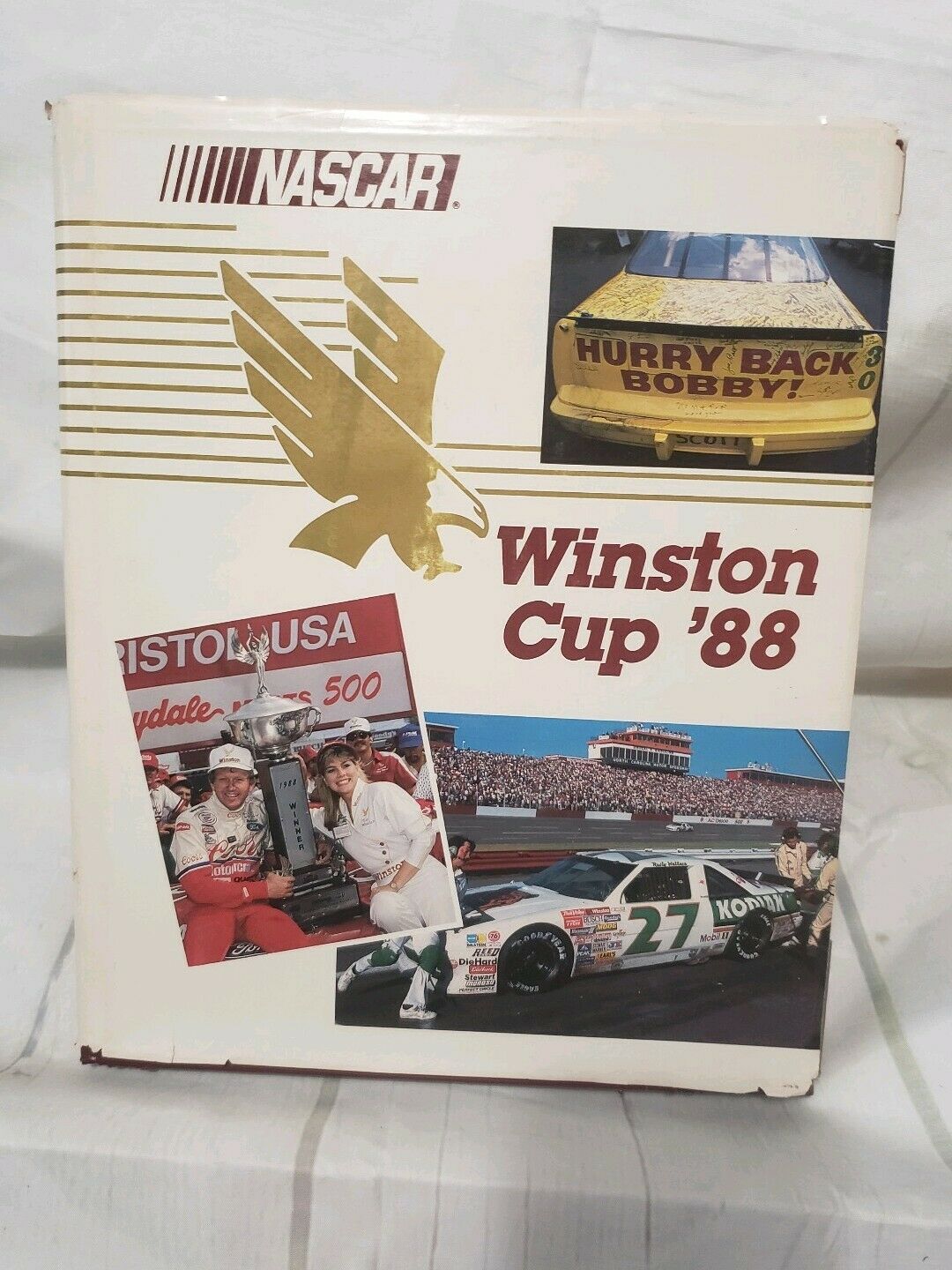 1988 NASCAR Winston Cup Grand National Yearbook UMI Publication Bill ...