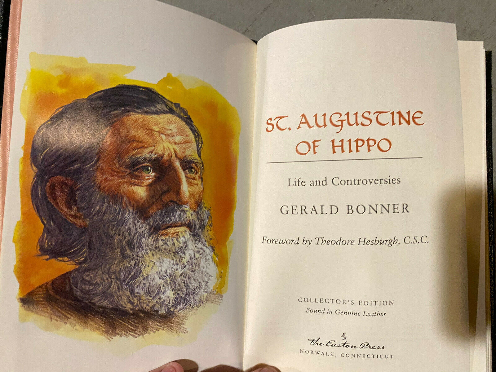 Easton Press Saint Augustine Of Hippo By Gerald Bonner Great Lives ...