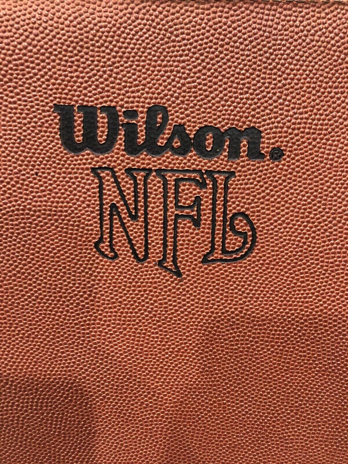 Wilson NFL Pigskin Leather Folder Portfolio Notebook Planner | #17303142