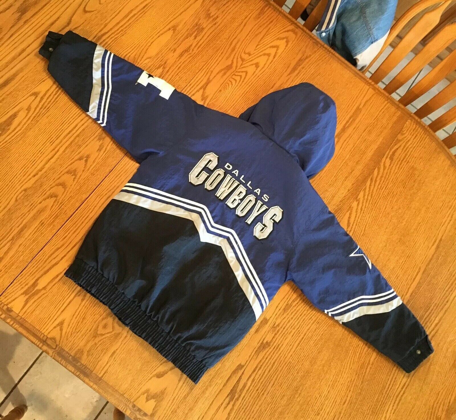 DALLAS COWBOYS AUTHENTIC PRO LINE LOGO ATHLETIC NFL COAT JACKET WOMANS ...