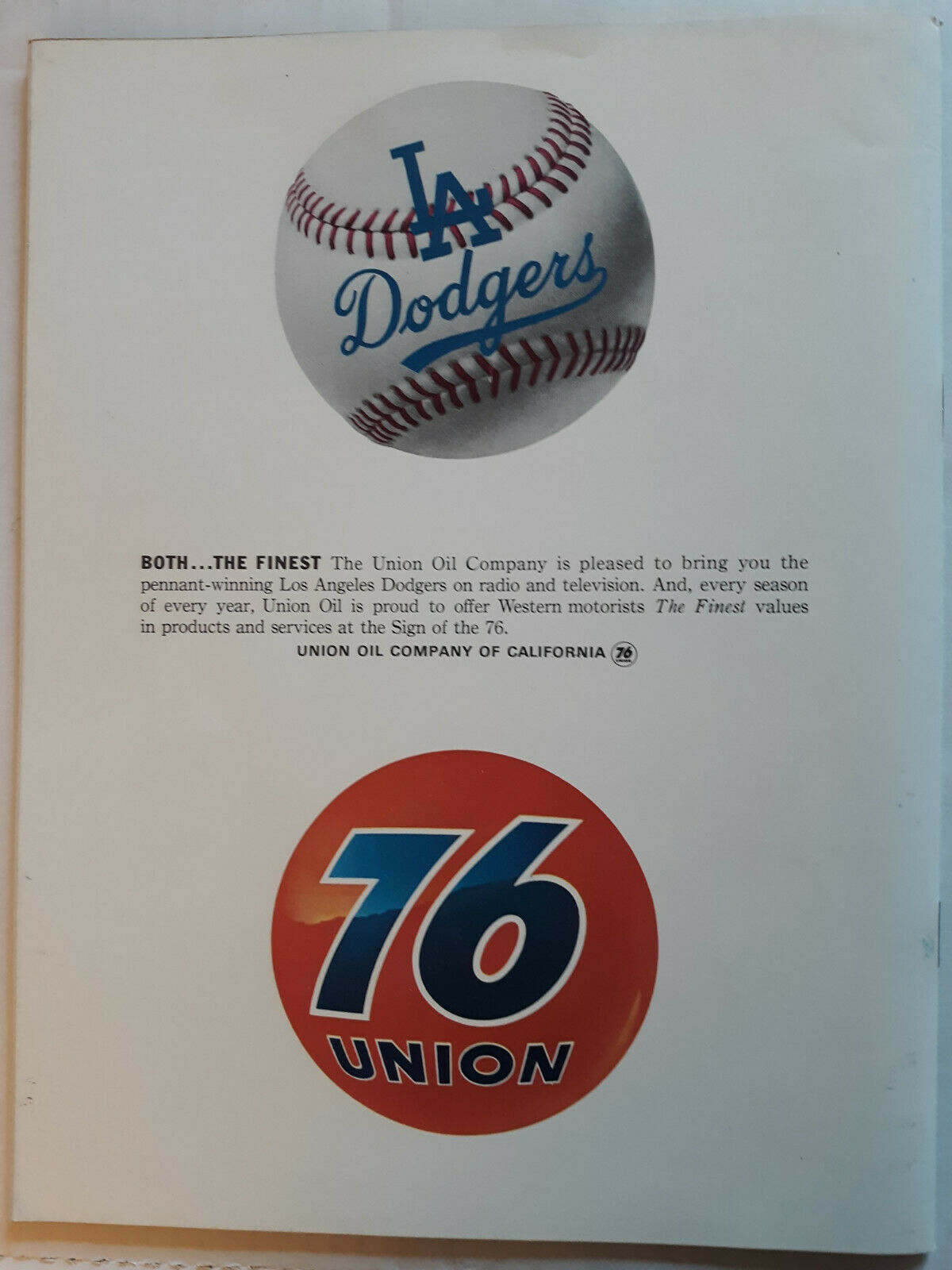 1965 World Series Program - Los Angeles Dodgers Vs. Minnesota Twins ...