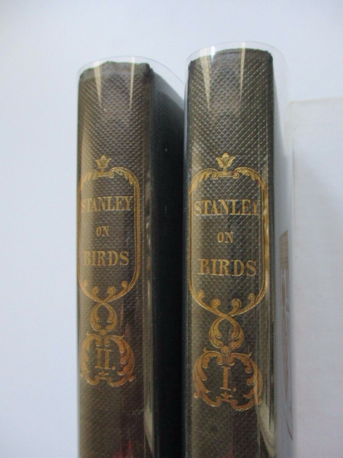 1838 FAMILIAR HISTORY OF BIRDS EDWARD STANLEY TWO VOLUMES ORNITHOLOGY ...