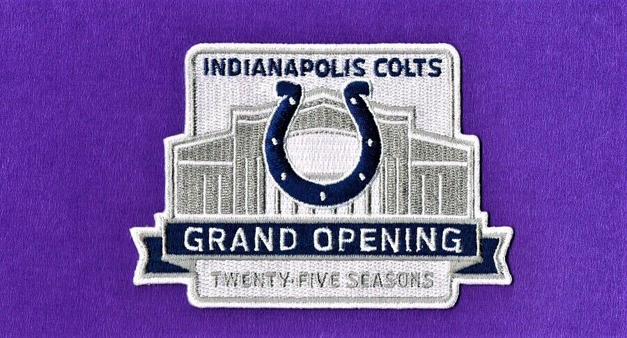 INDIANAPOLIS COLTS 2008 LUCAS OIL STADIUM OPENING NFL GAME PATCH ...