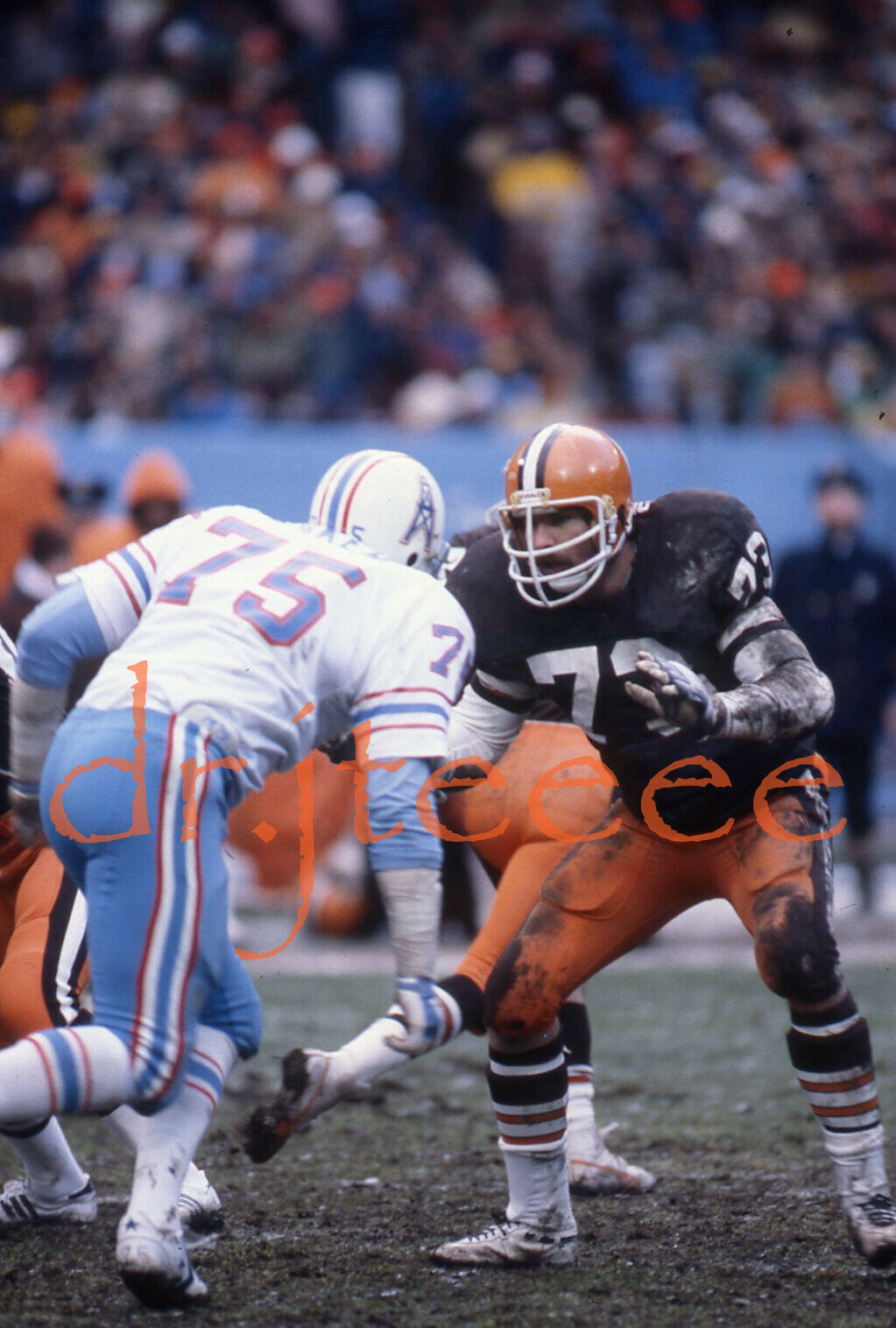 Doug Dieken CLEVELAND BROWNS - 35mm Football Slide | #17178147