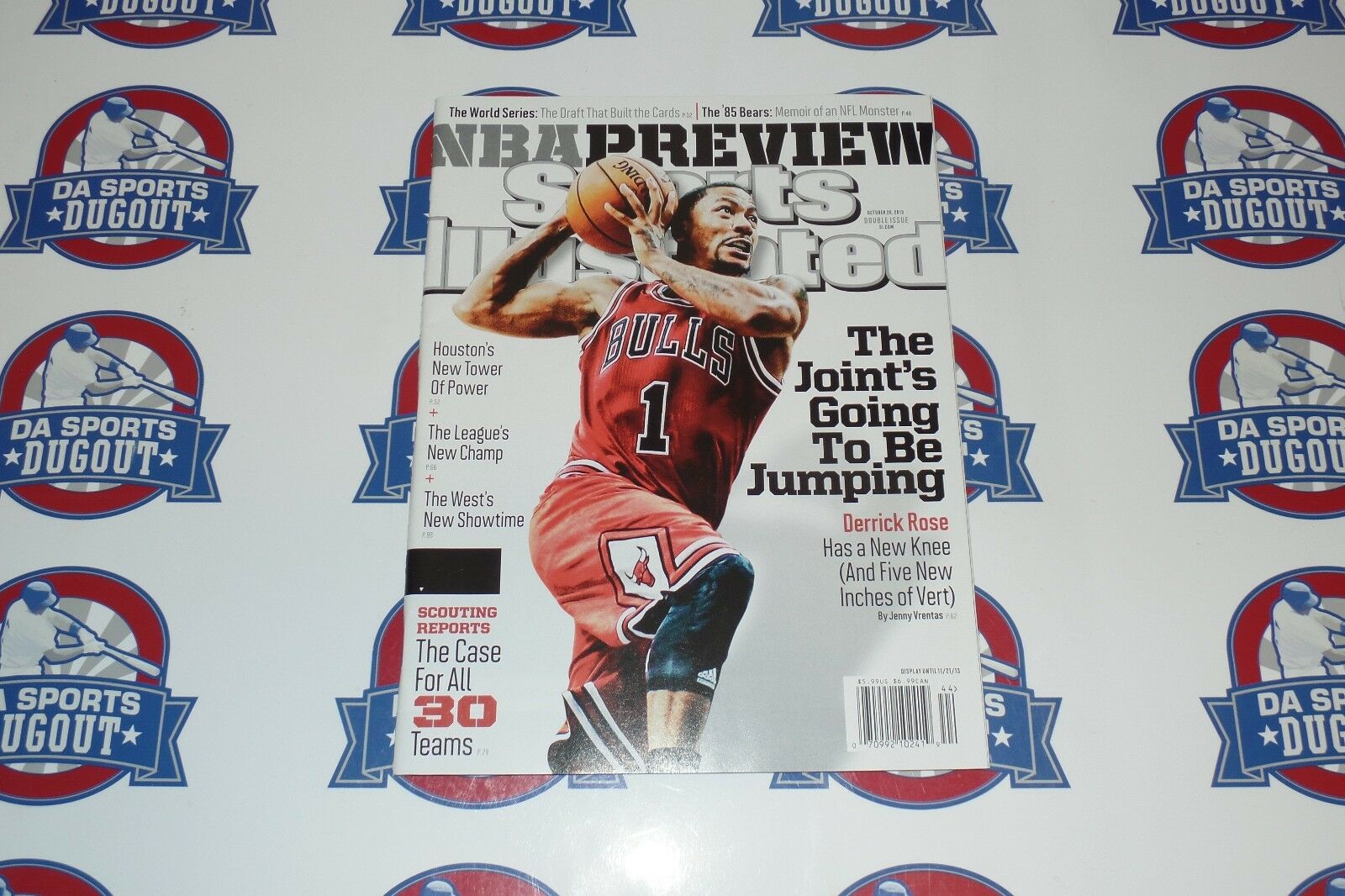 Oct 28, 2013 SI Sports Illustrated Double Issue Derrick Rose NO LABEL ...
