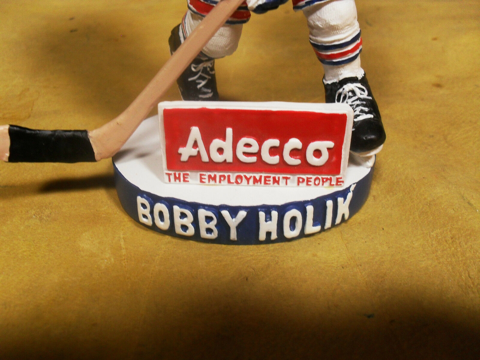 Bobby Holik York Rangers Bobble Head Adecco Advertisement | #17168916