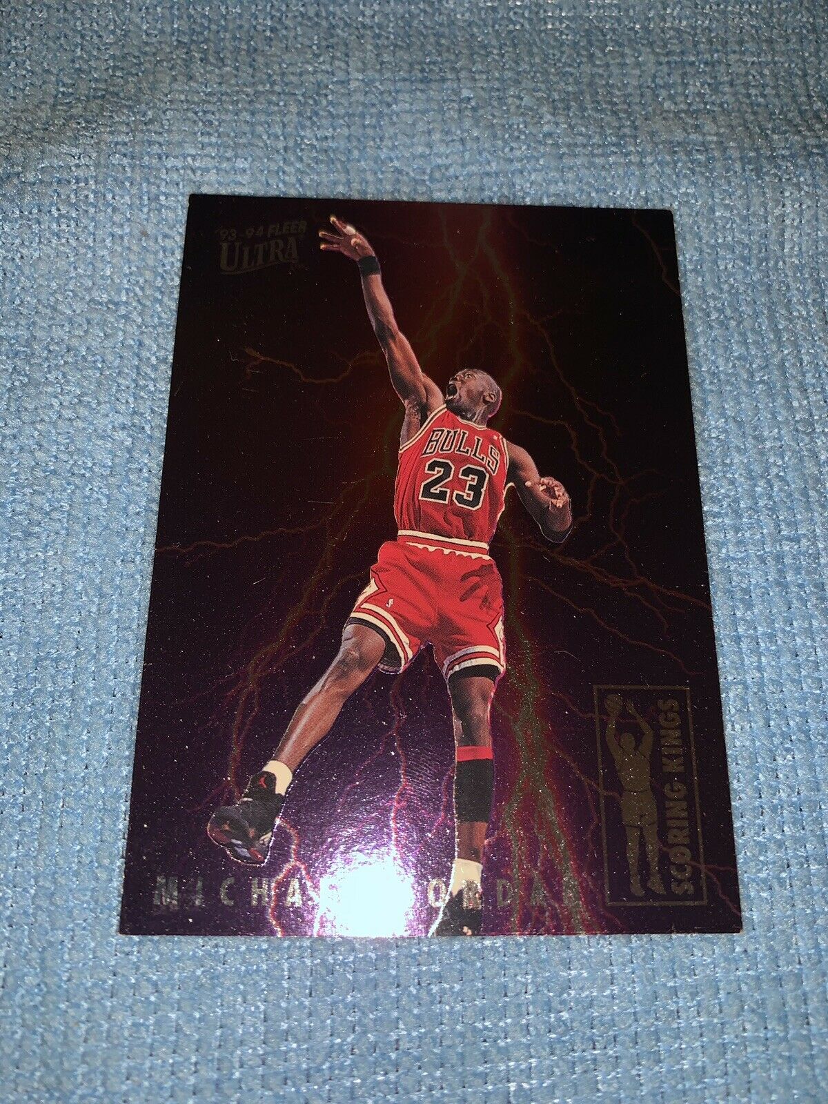 1993 - 94 Fleer Ultra Scoring Kings Complete Insert Set Of 10 W ...