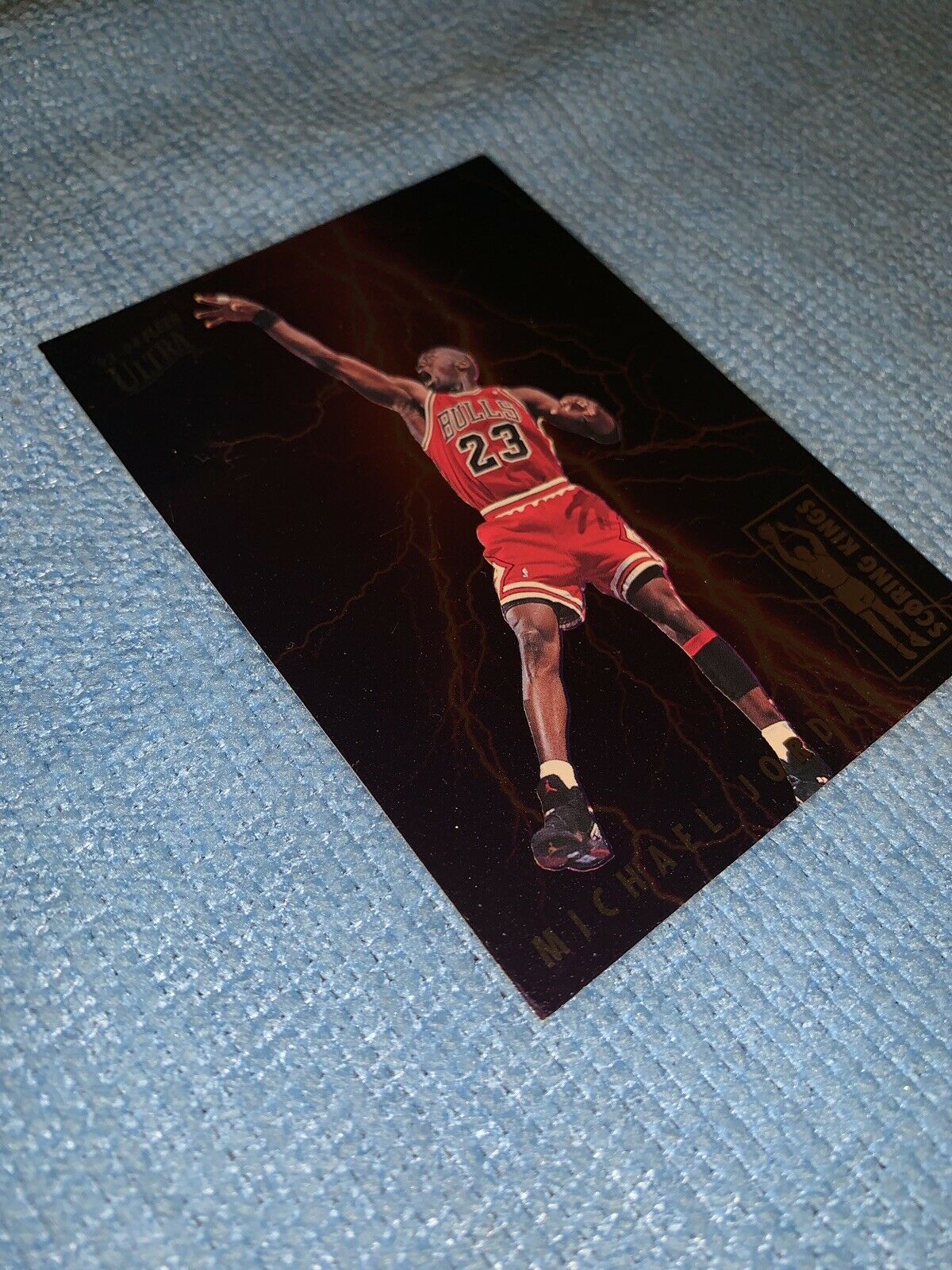 1993 - 94 Fleer Ultra Scoring Kings Complete Insert Set Of 10 W ...
