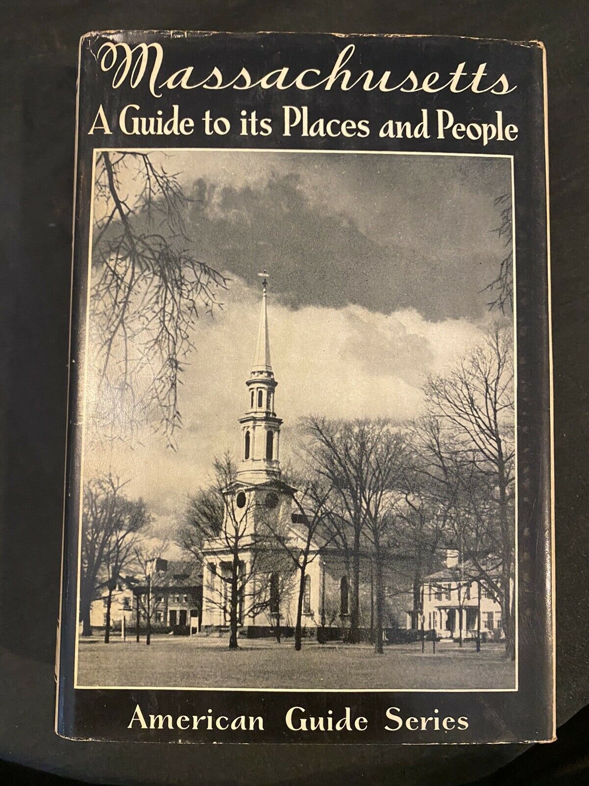 1937 Book WPA Guide To Massachuse Federal Writers Project Dust Jacket ...
