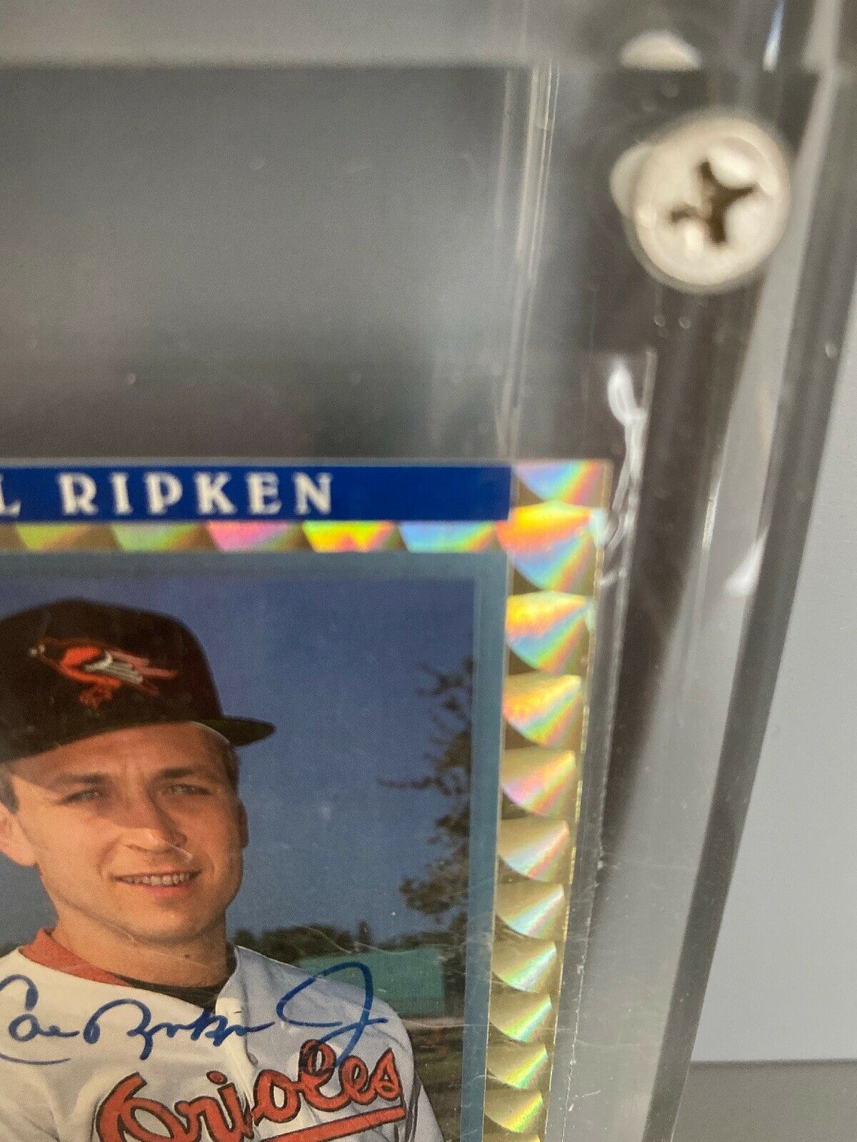 1992 Elite Signature Series Cal Ripken Jr Auto Autograph Limited /5000 ...