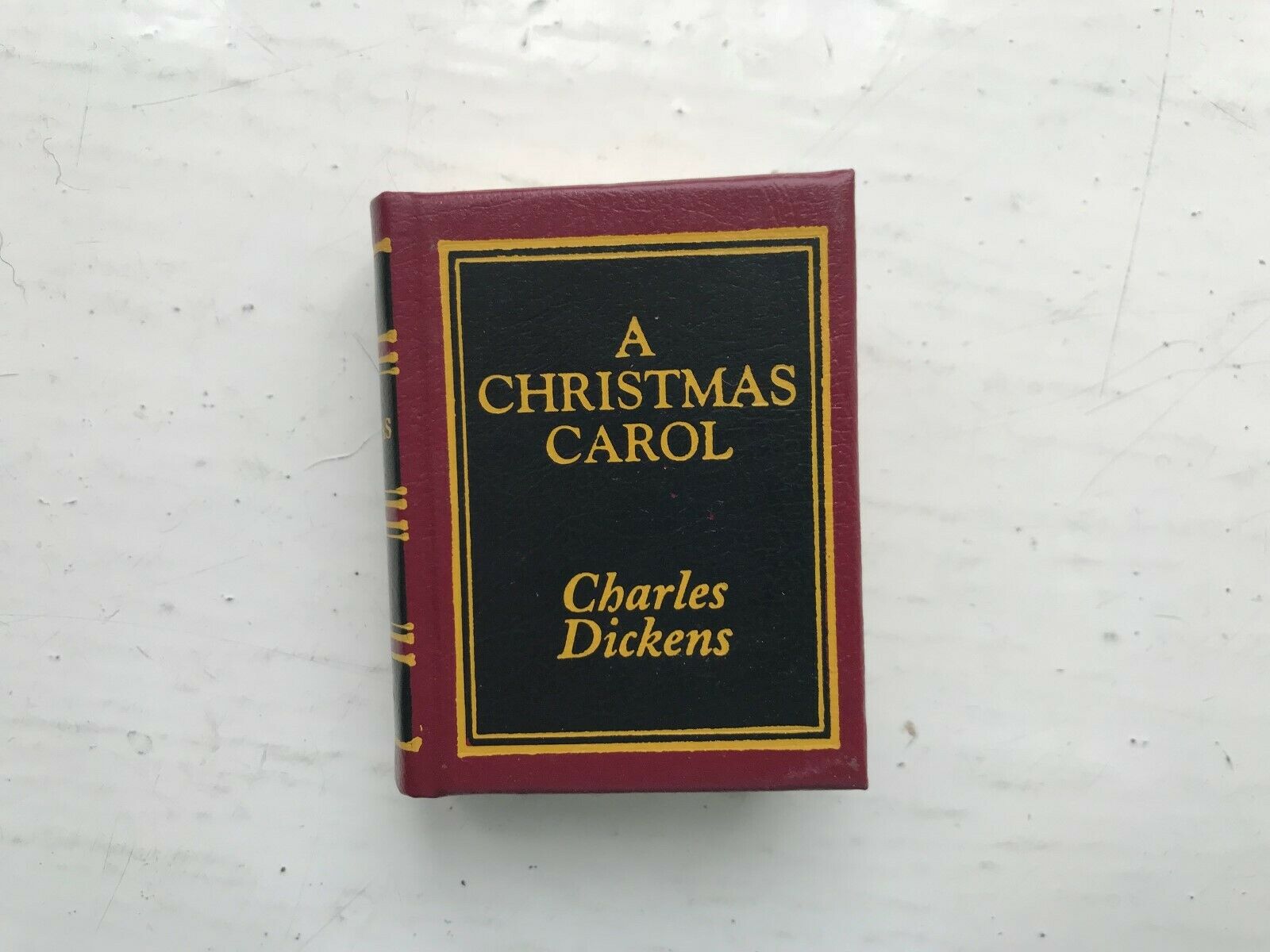 DEL PRADO MINIATURE BOOK LIBRARY CLASSICS - A CHRISTMAS CAROL - CHARLES ...