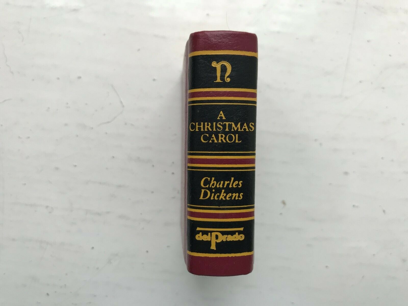 DEL PRADO MINIATURE BOOK LIBRARY CLASSICS - A CHRISTMAS CAROL - CHARLES ...
