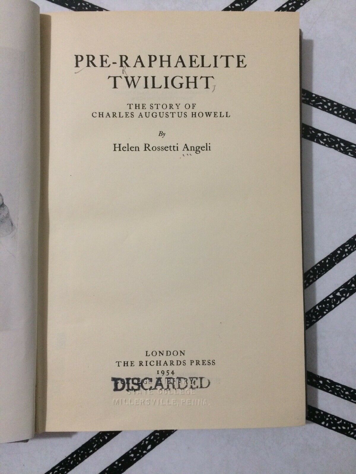 Pre - Raphaelite Twilight: The Story Of Charles Augustus Howell, Helen ...